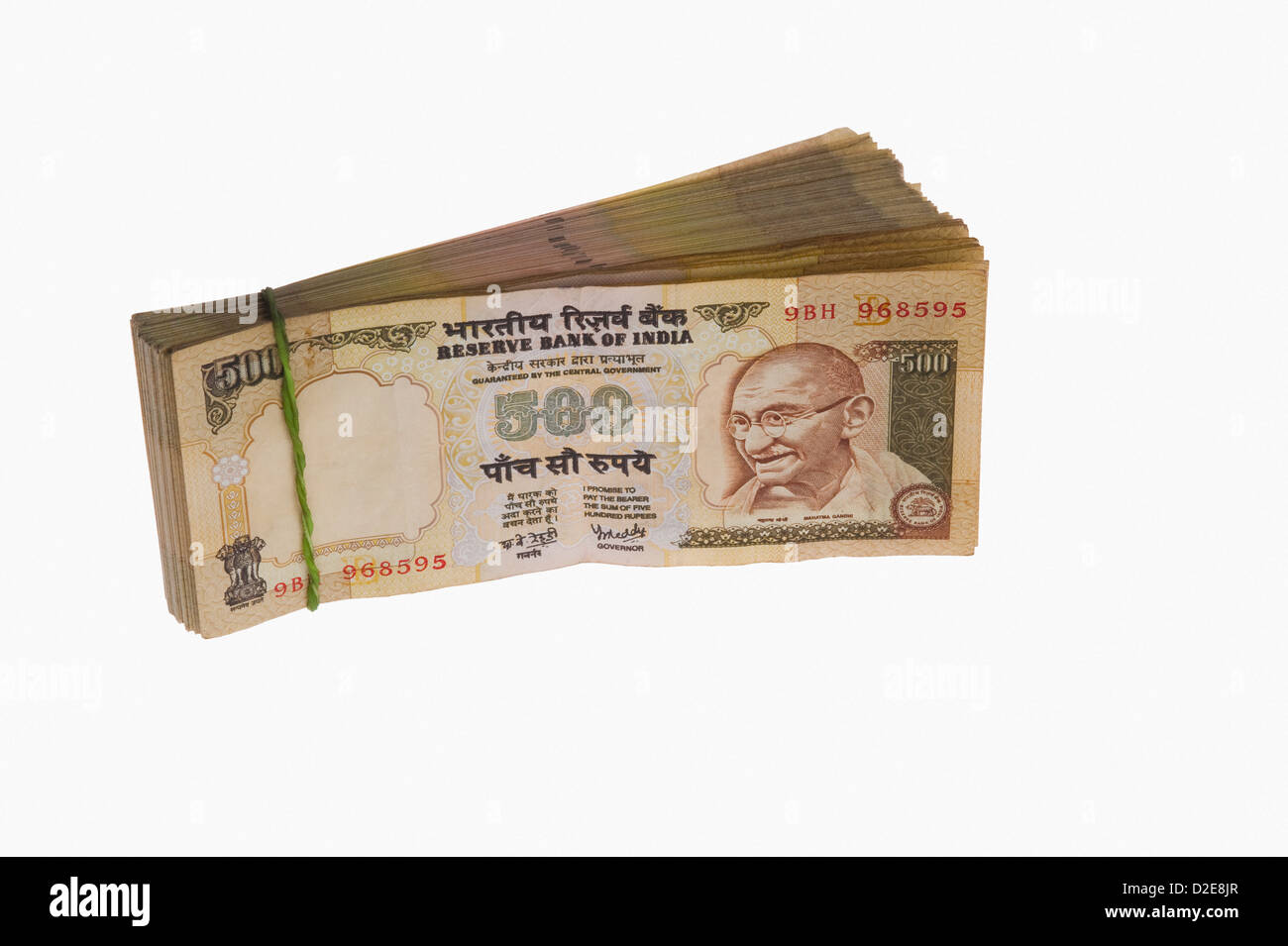 Indian five hundred rupee note hi-res stock photography and images - Alamy