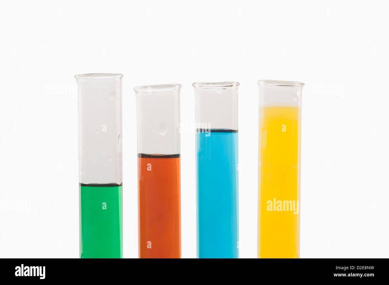 Close-up of test tubes Stock Photo - Alamy