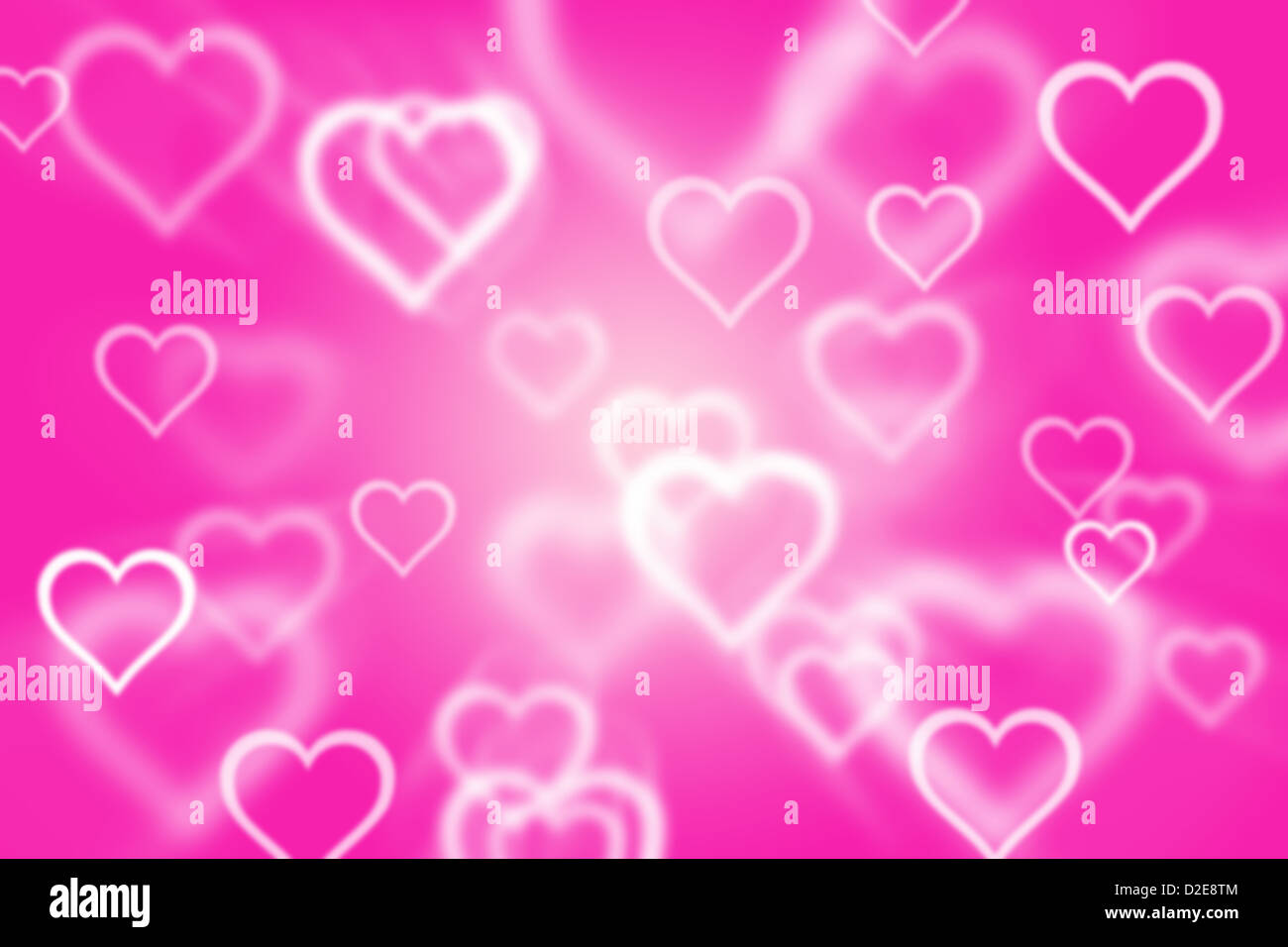 abstract background with colorful heart background Stock Photo - Alamy