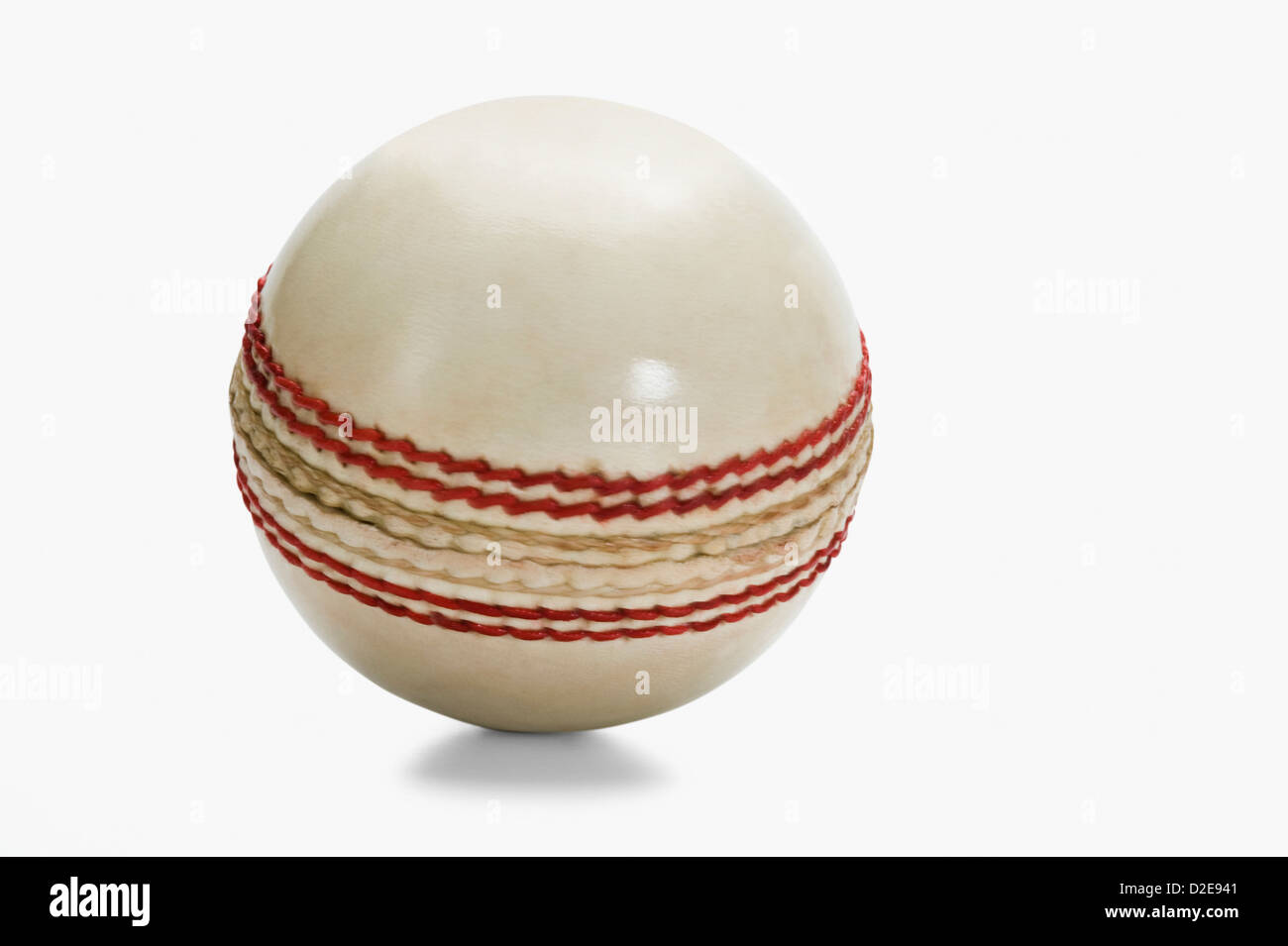 Close-up of a cricket ball Stock Photo - Alamy