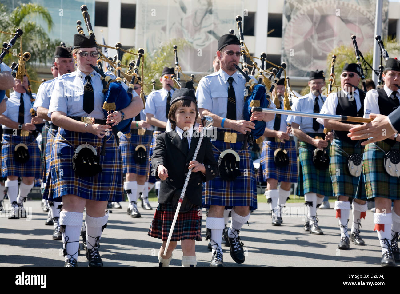 The Grand Parade of Clans at the Scotsfest Scottish Festival and clan ...