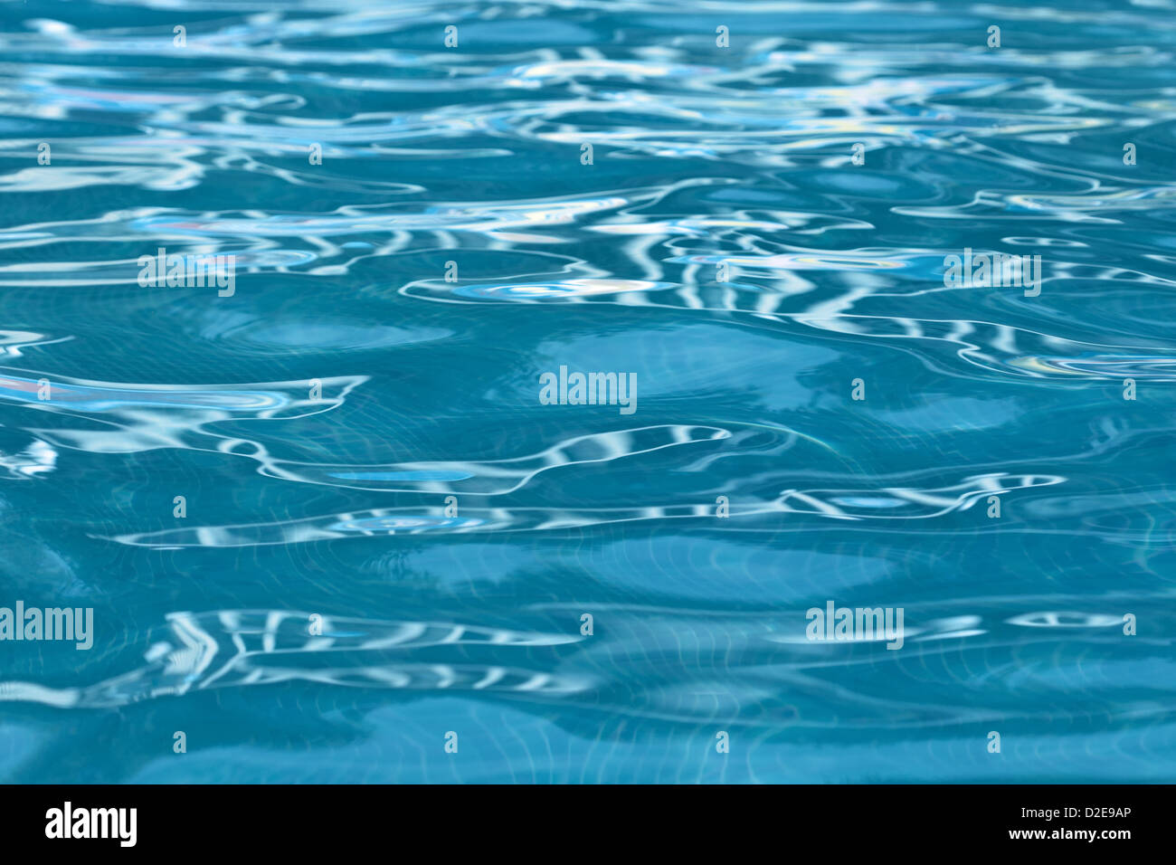 Clear and transparent water in swimming pool Stock Photo - Alamy