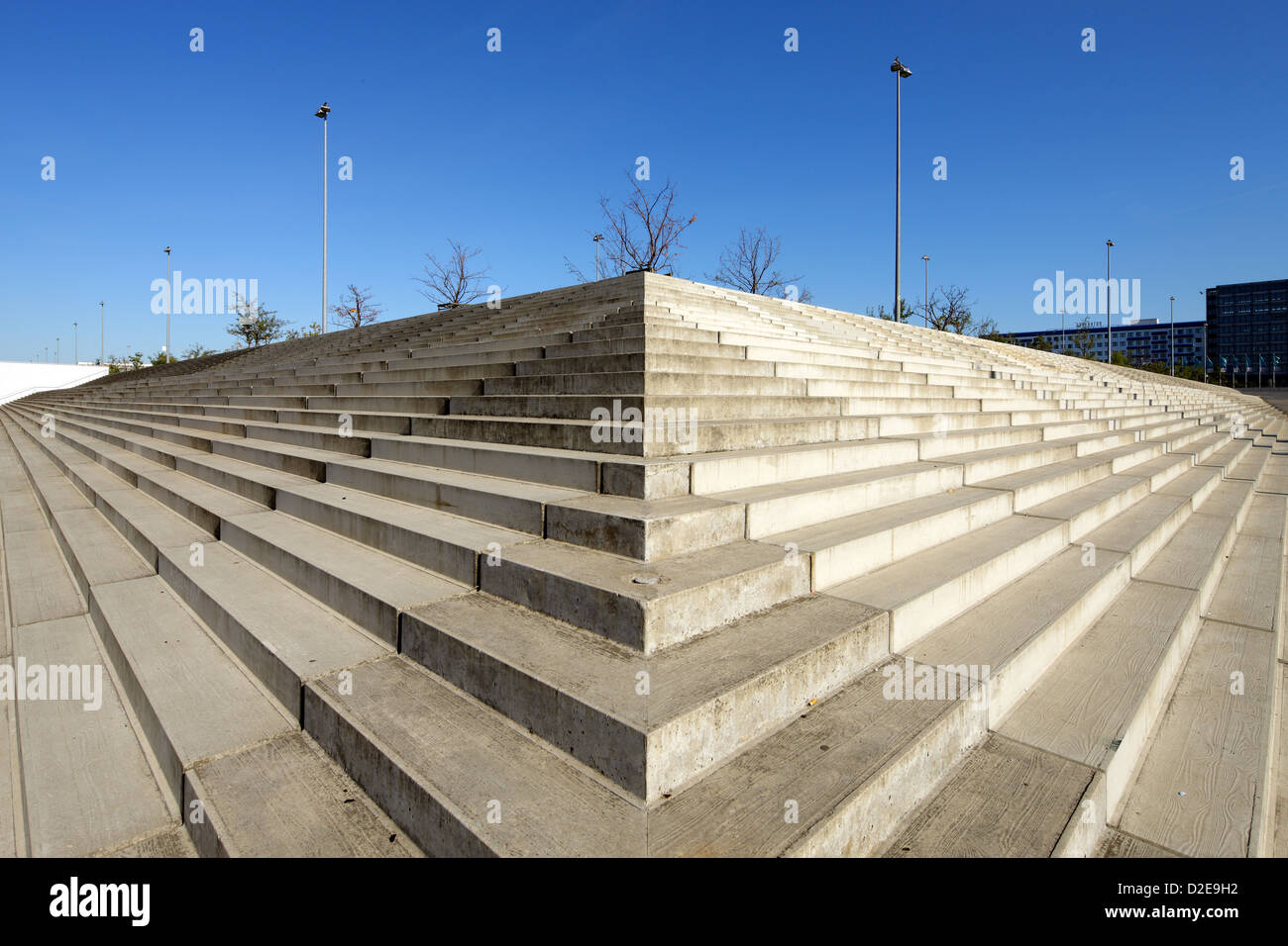 Berlin, Germany, steps on the area of Europe sports park Stock Photo ...