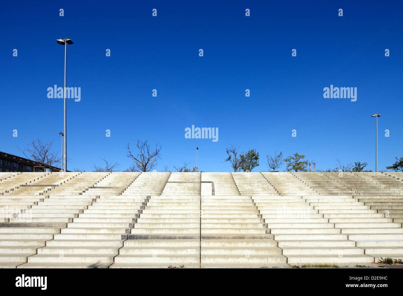 Berlin, Germany, steps on the area of Europe sports park Stock Photo ...