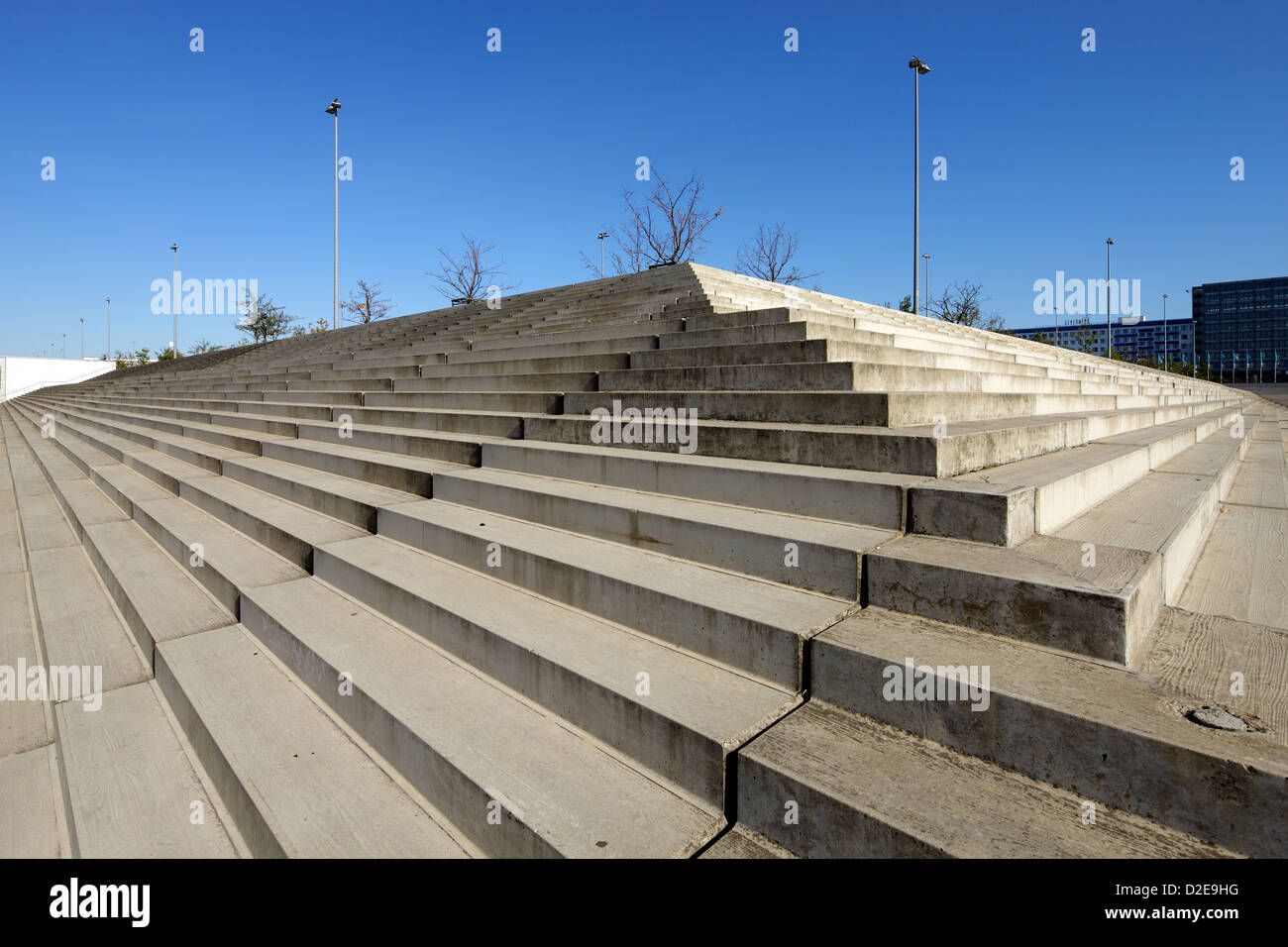 Berlin, Germany, steps on the area of Europe sports park Stock Photo ...
