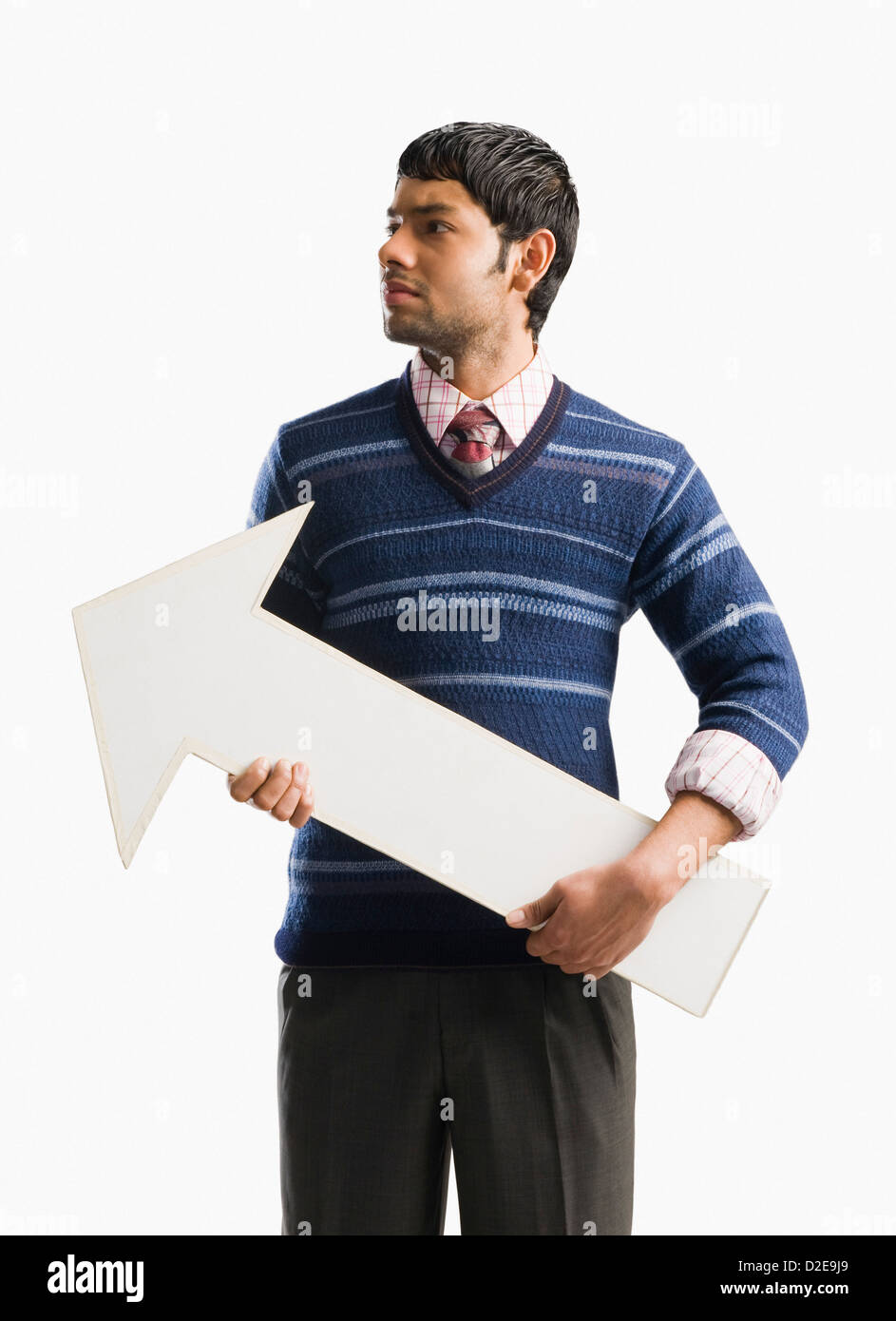 Growth arrow sign Cut Out Stock Images & Pictures - Alamy