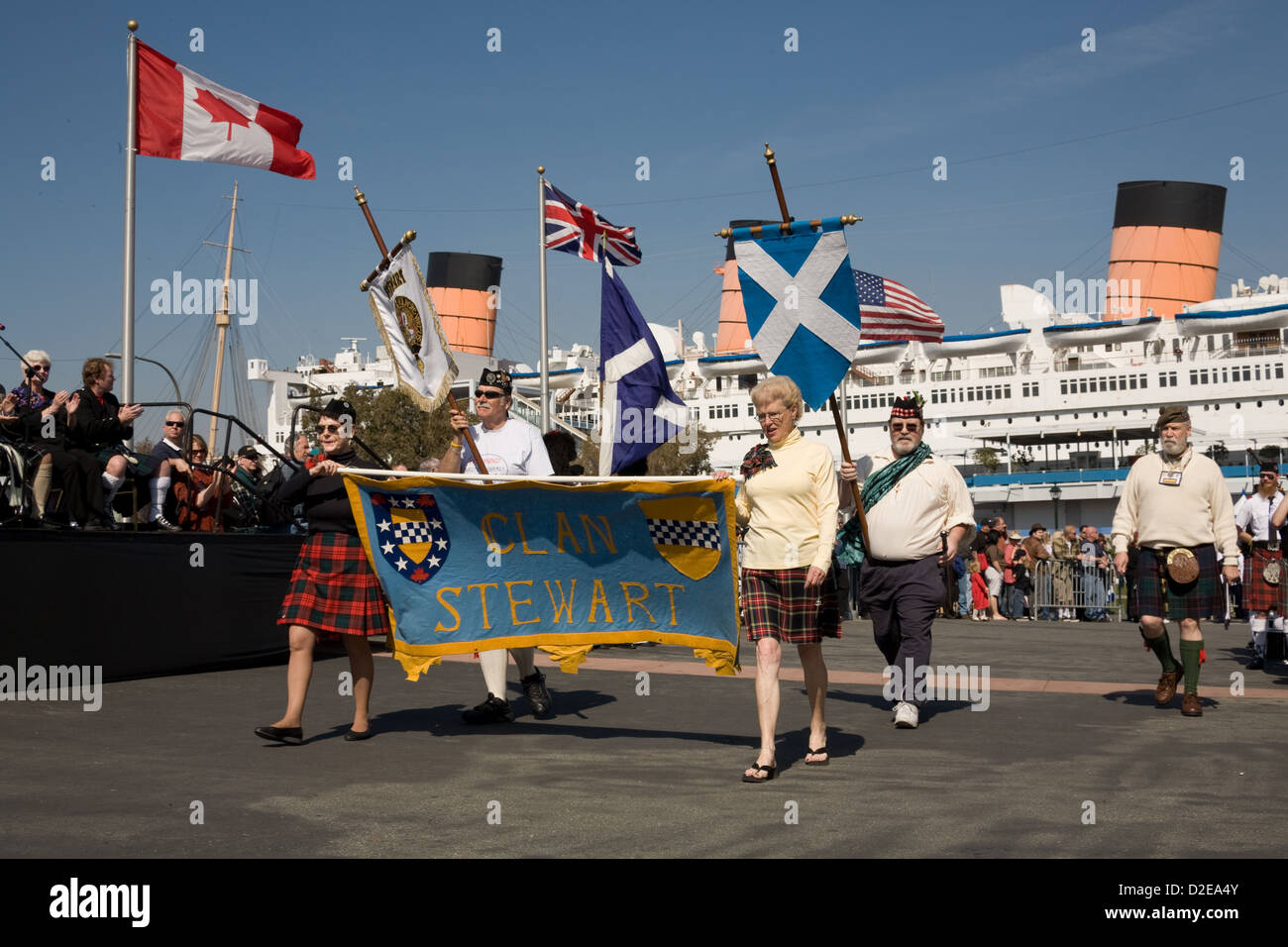 Grand Parade of Clans at the Scotsfest Scottish Festival and clan ...