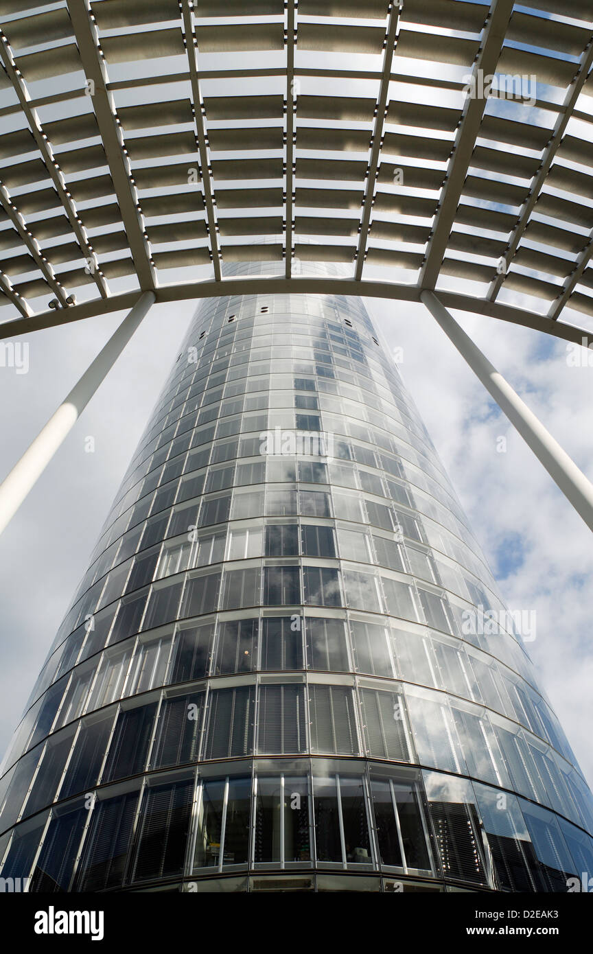 Essen, Germany, the RWE Tower at Opernplatz Stock Photo - Alamy