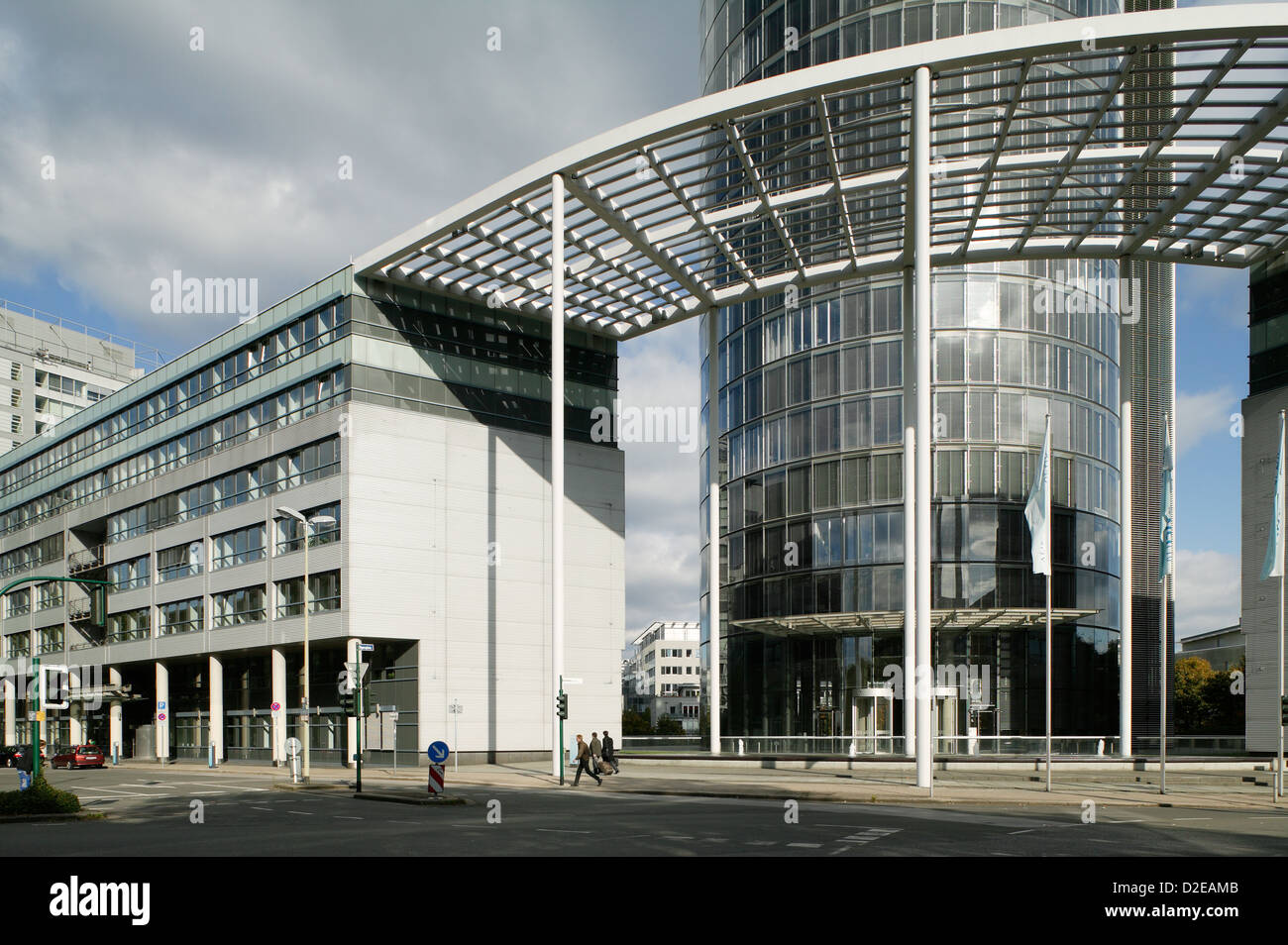 Essen, Germany, the RWE Tower at Opernplatz Stock Photo - Alamy