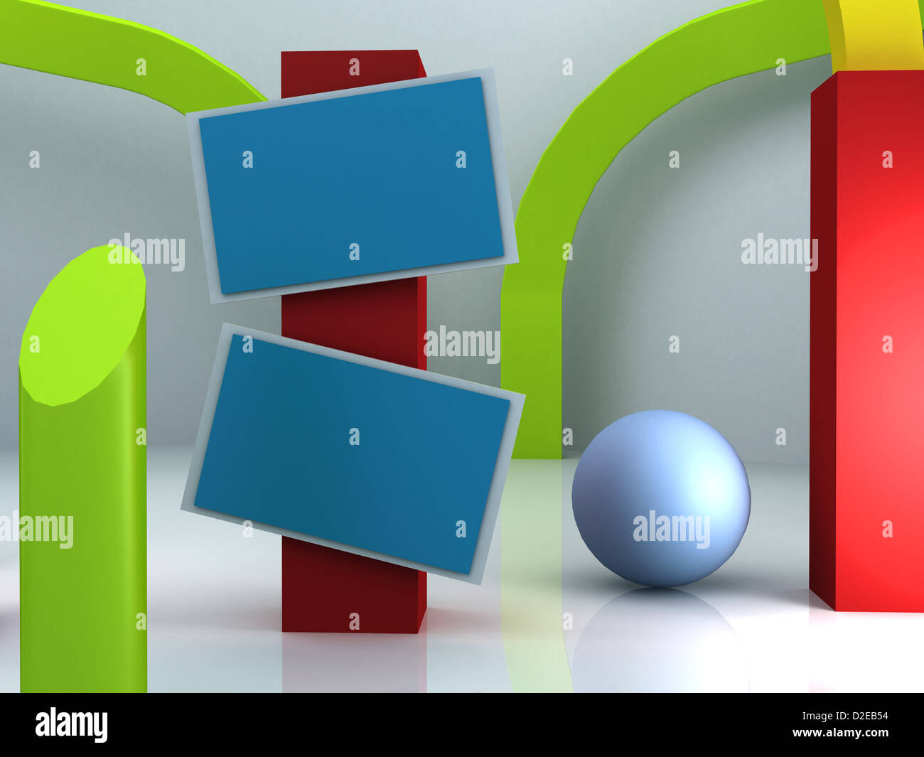 3d virtual set green screen hi-res stock photography and images - Alamy