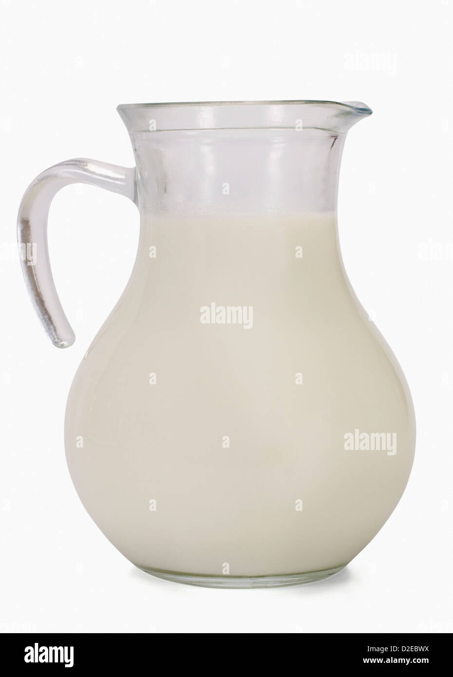 Close-up of a pitcher of milk Stock Photo - Alamy