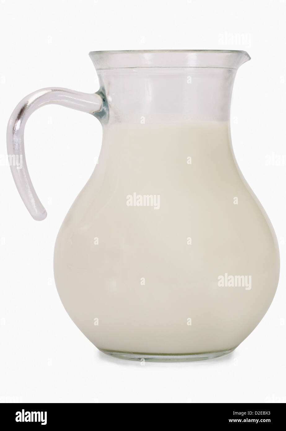 Close-up of a pitcher of milk Stock Photo - Alamy