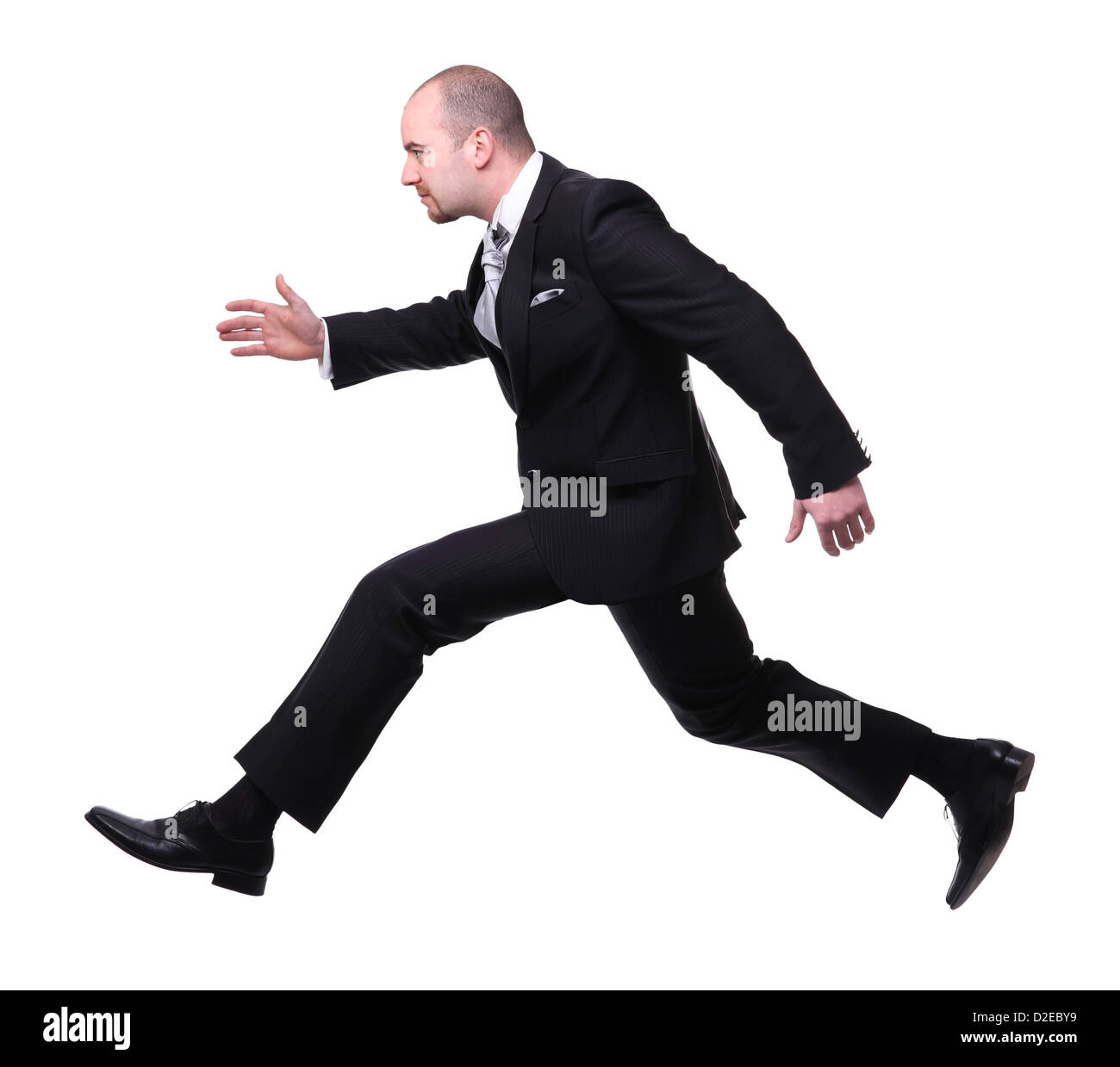 Businessman Running Pose High Resolution Stock Photography and Images ...