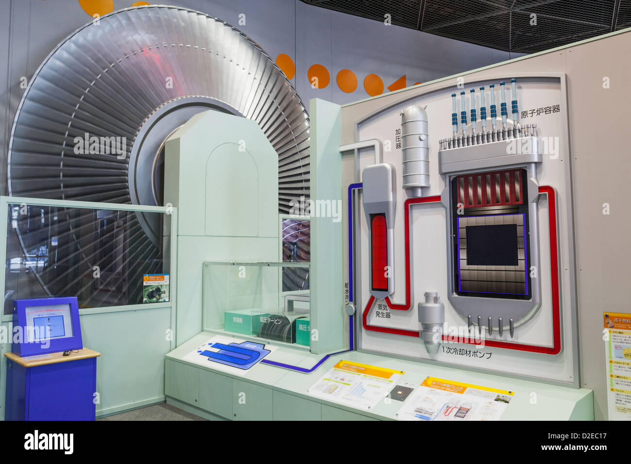 Japan, Honshu, Kansai, Osaka, Osaka Science Museum, Exhibit of the ...