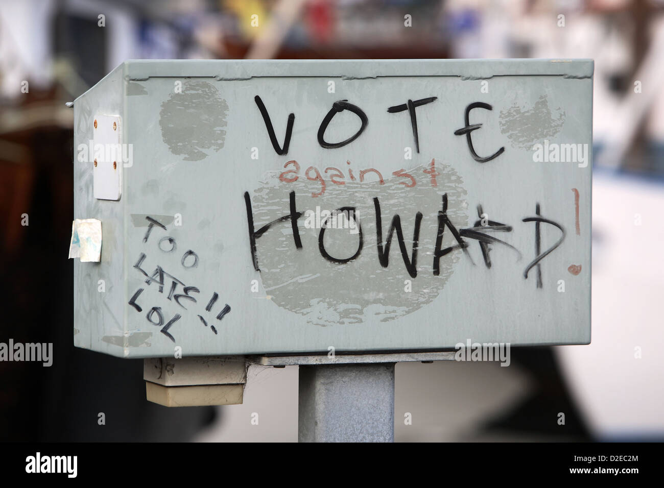 Political graffiti hi-res stock photography and images - Alamy