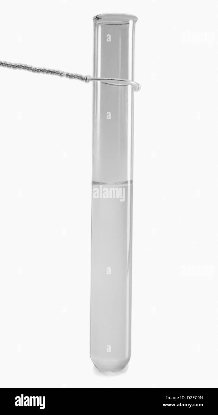 Close-up of a test tube in a clamp Stock Photo - Alamy