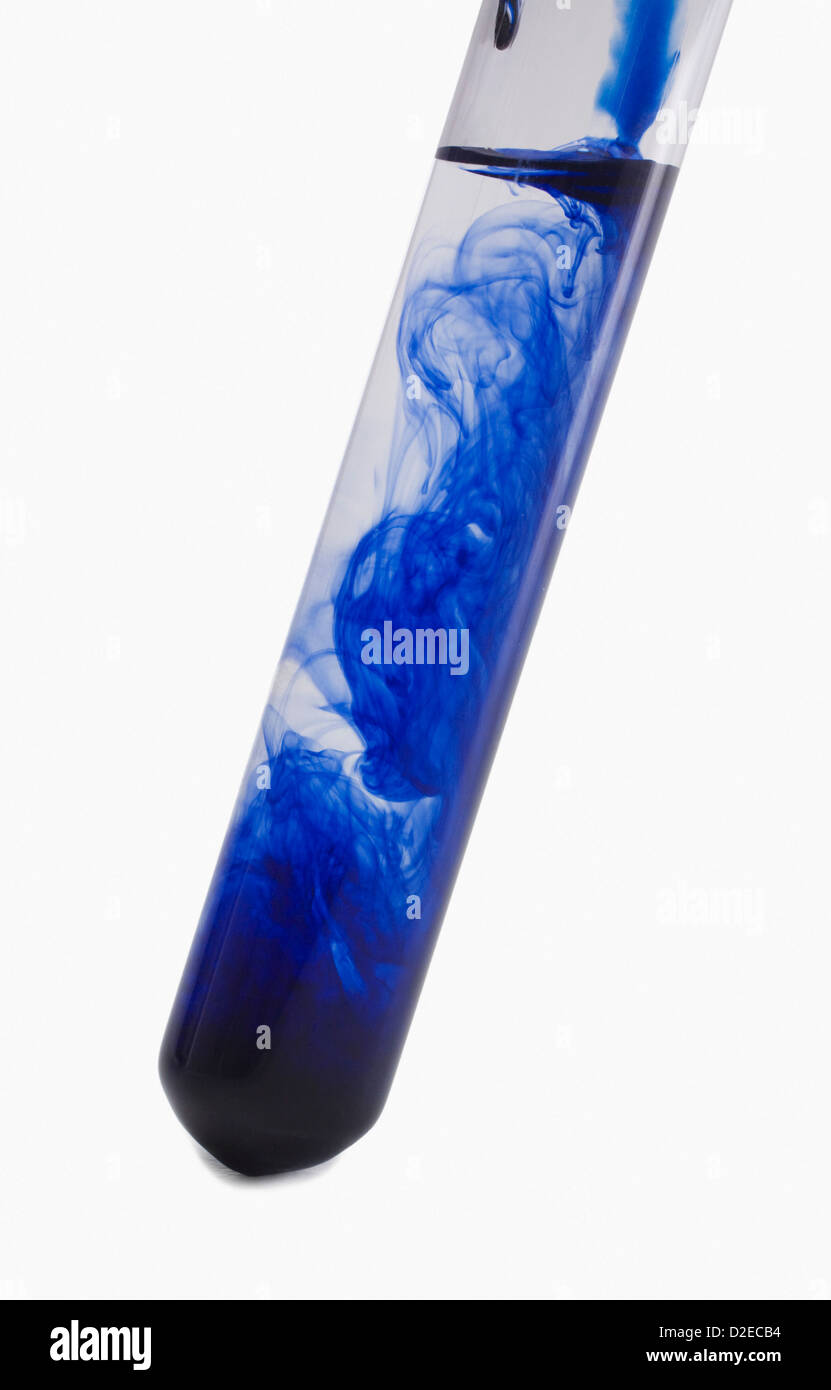 Chemical reaction in laboratory Cut Out Stock Images & Pictures - Alamy