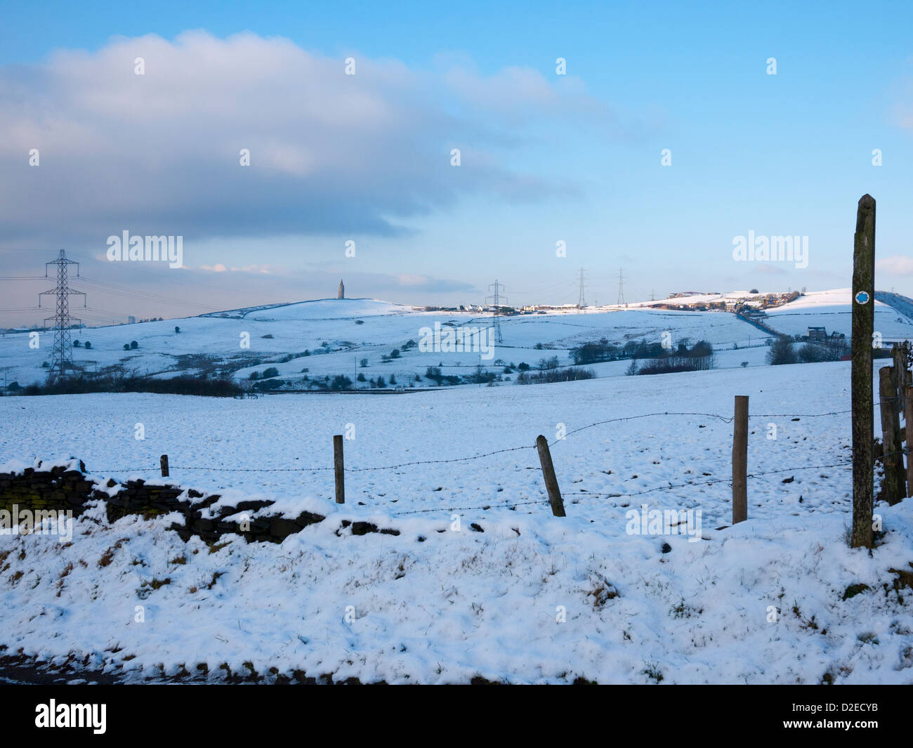 Hartshead pike hi-res stock photography and images - Alamy