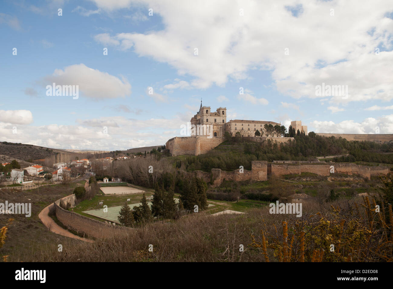 The monastery of Santiago de Uclés Stock Photo - Alamy