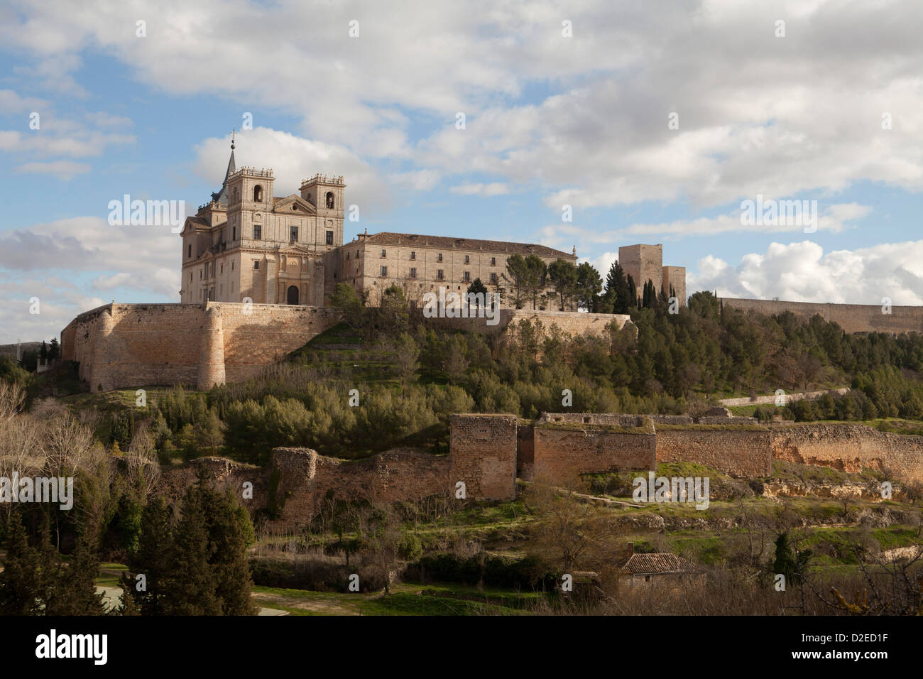 The monastery of Santiago de Uclés Stock Photo - Alamy