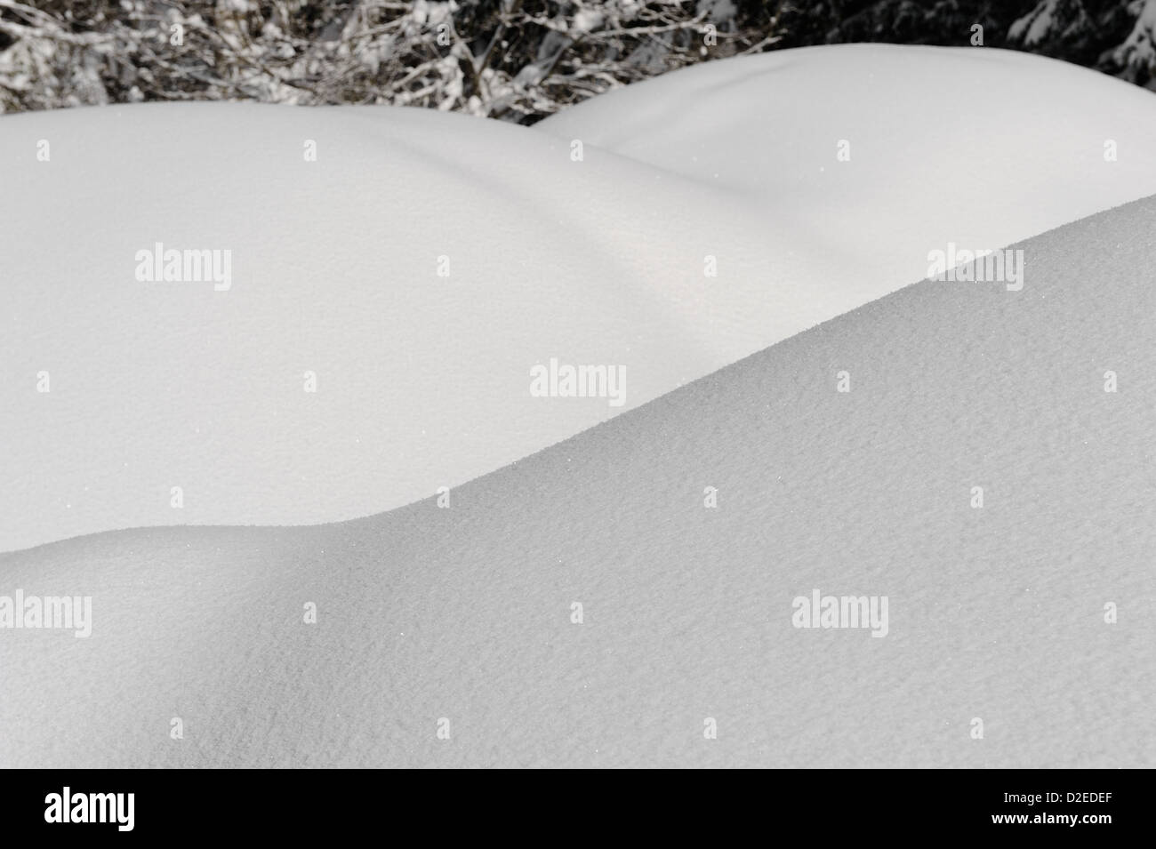 background by beautiful snow forms Stock Photo - Alamy