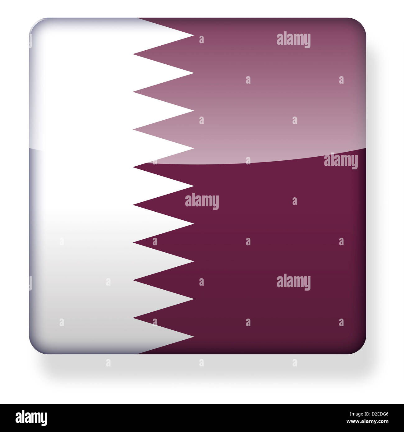 Qatari flag hi-res stock photography and images - Alamy