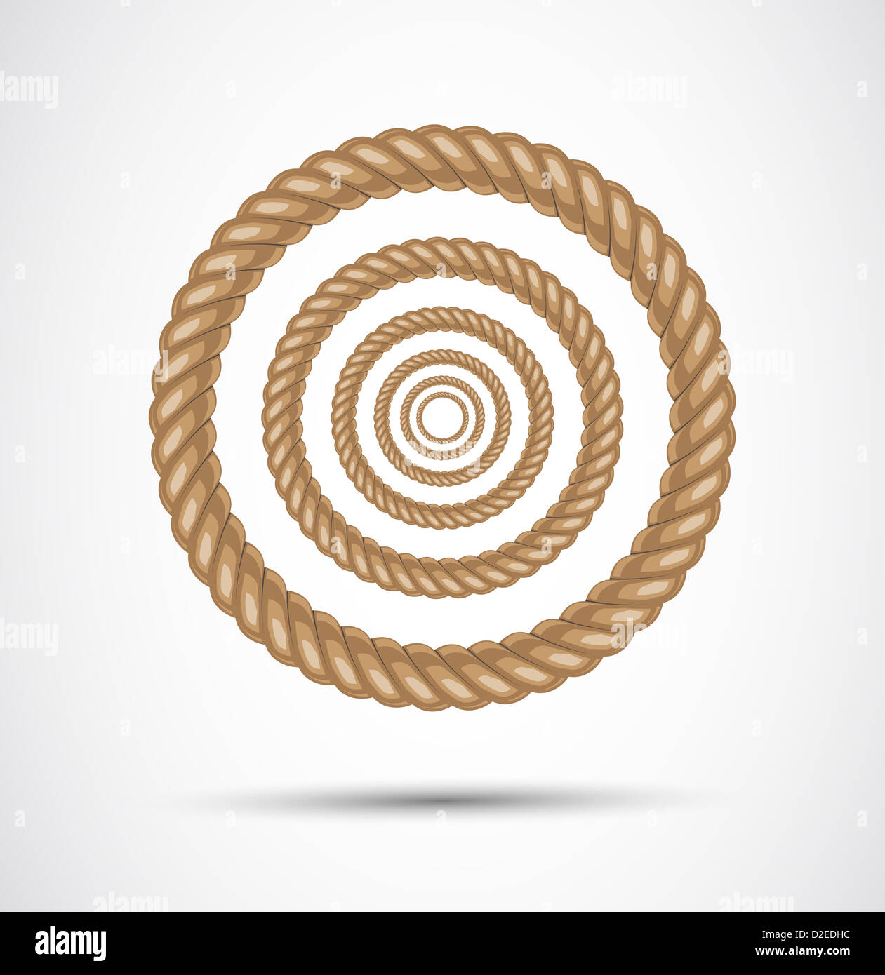 Rope illustration hi-res stock photography and images - Alamy