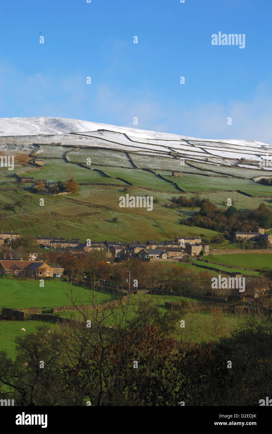 Gunnerside village in swaledale yorkshire hi-res stock photography and ...