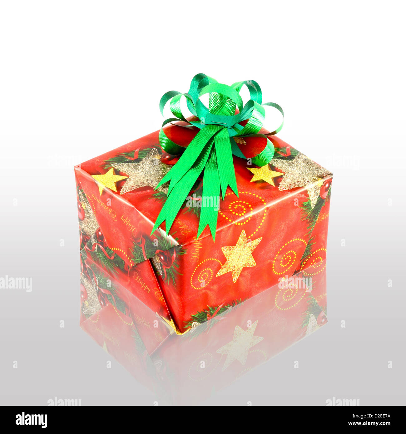 Christmas box bow icon hi-res stock photography and images - Alamy