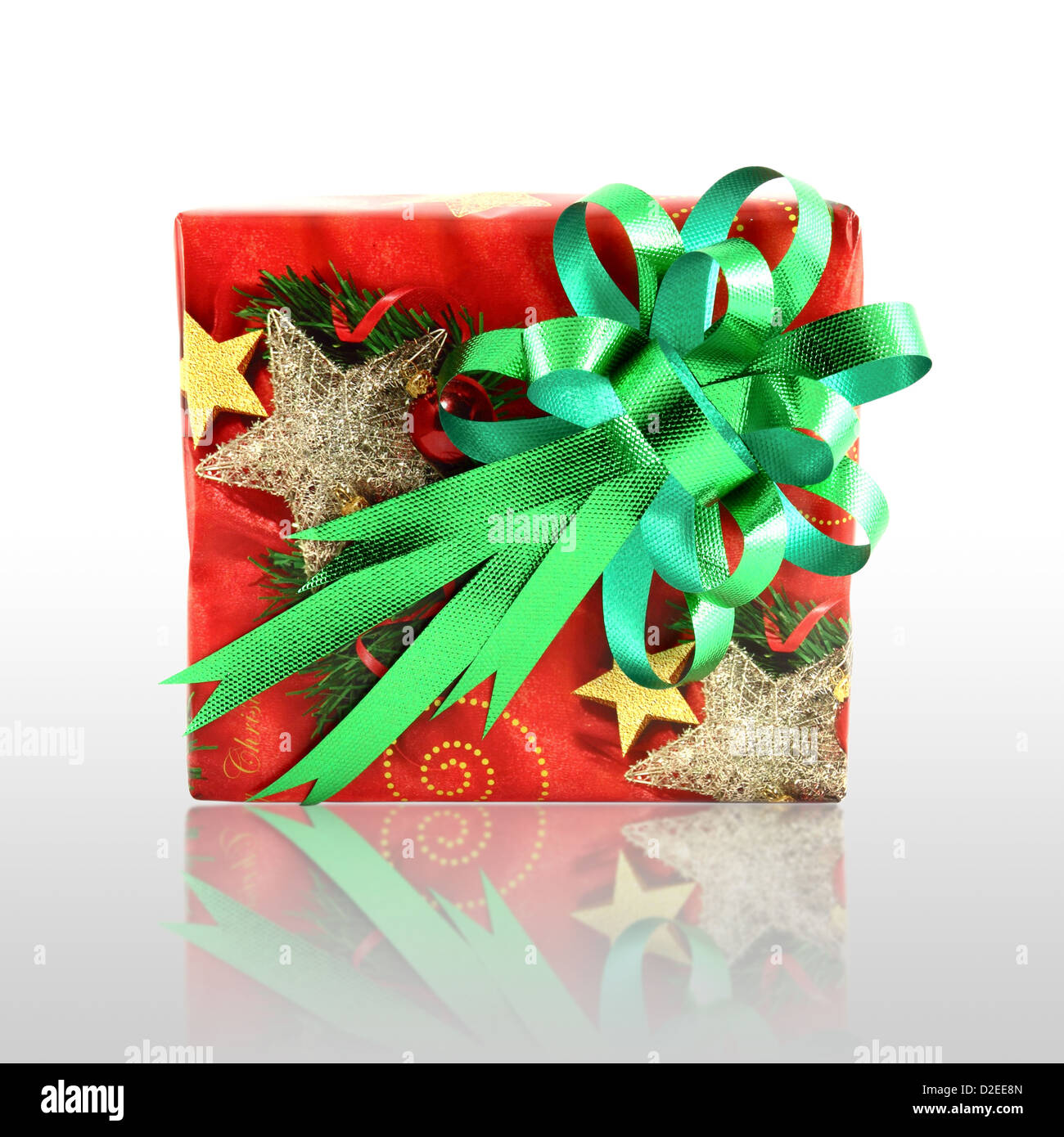 Christmas box bow icon hi-res stock photography and images - Alamy