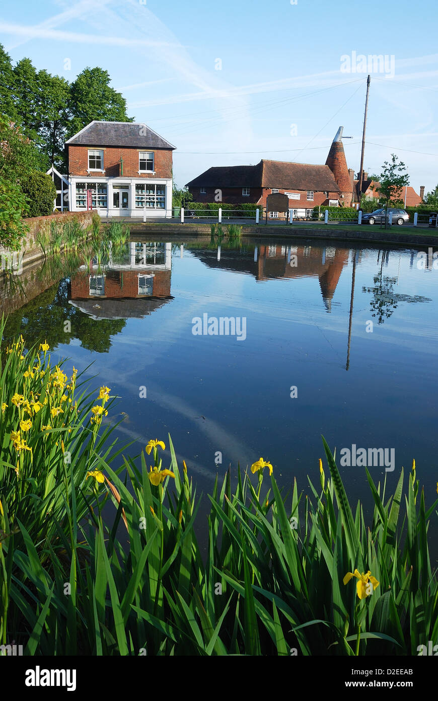 Goudhurst pond hi-res stock photography and images - Alamy