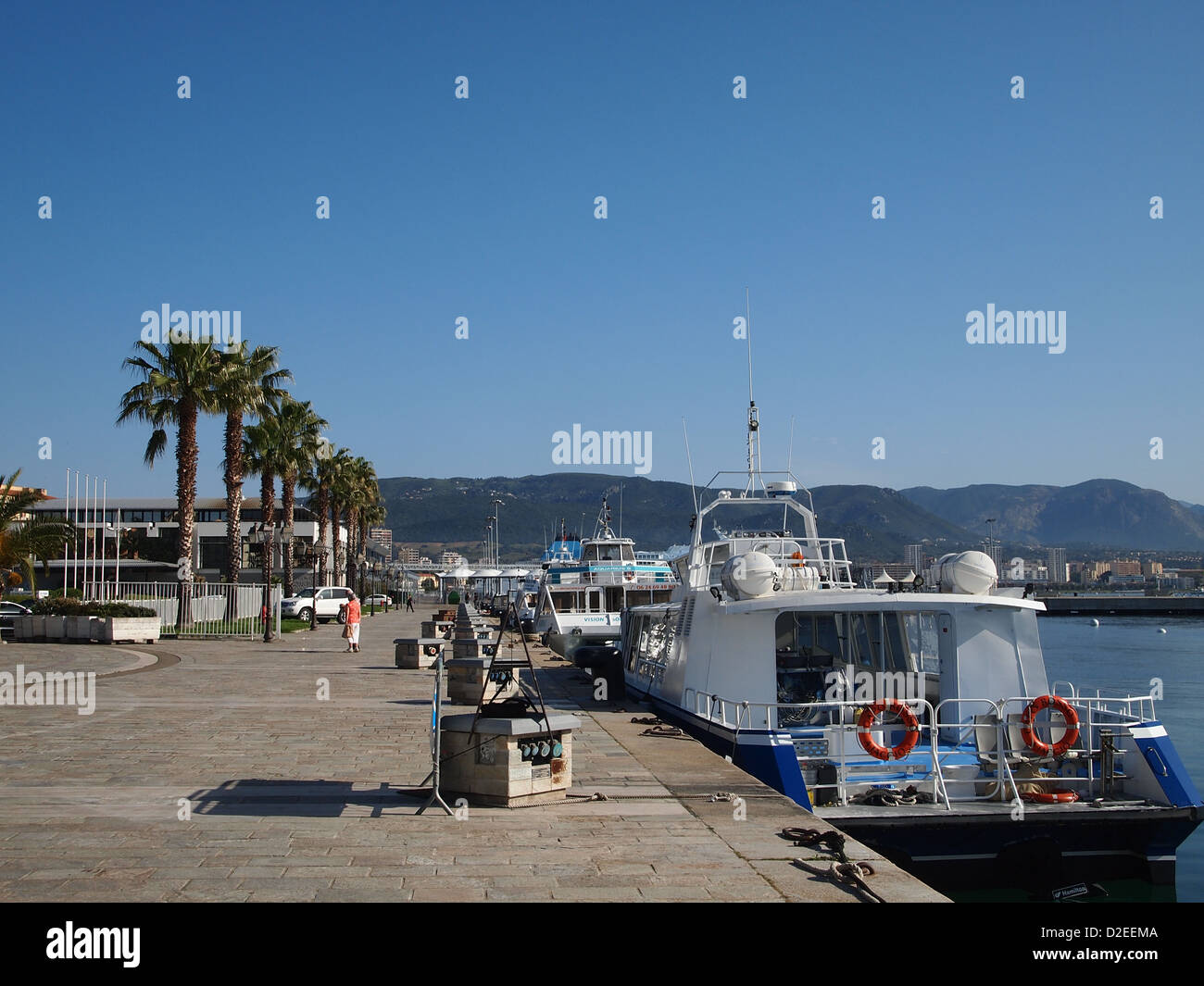 A colorful port in Ajaccio Stock Photo - Alamy