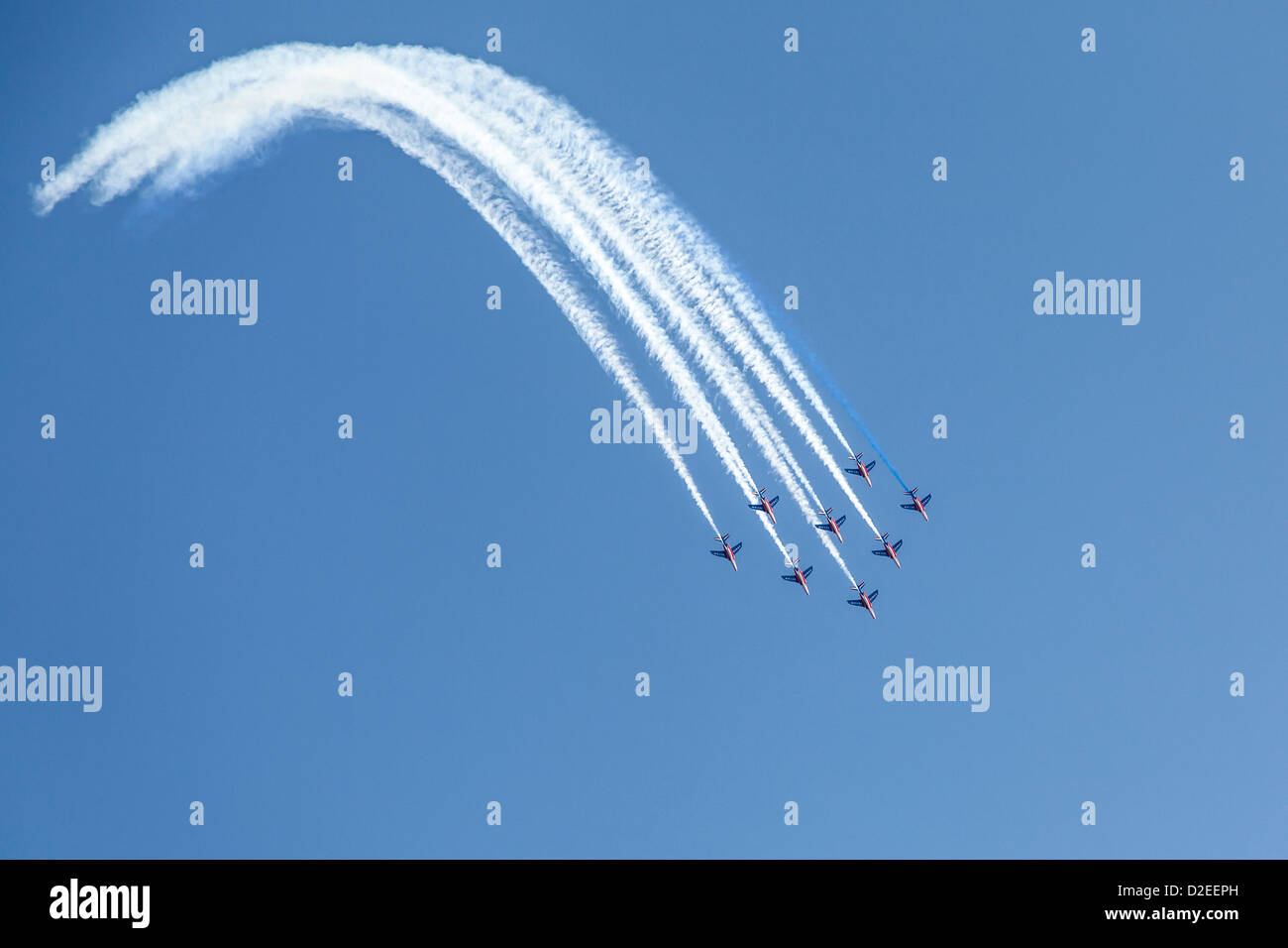 Airshow in the skies of Oslo Stock Photo - Alamy