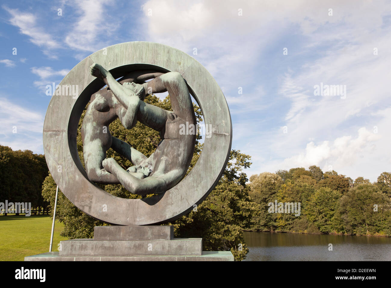Gustav vigeland sculpture park hi-res stock photography and images - Alamy