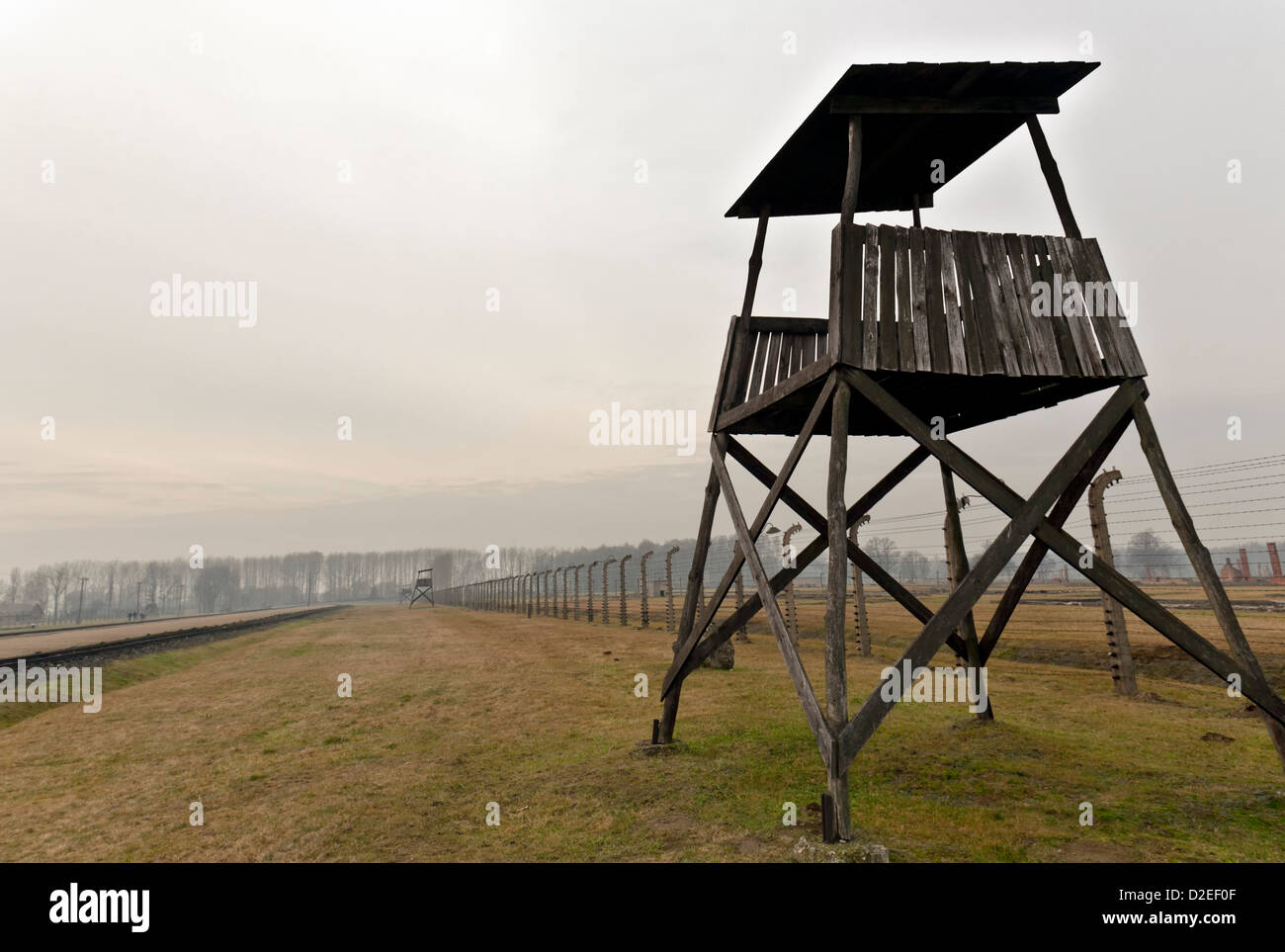 Nazi guard tower hi-res stock photography and images - Alamy