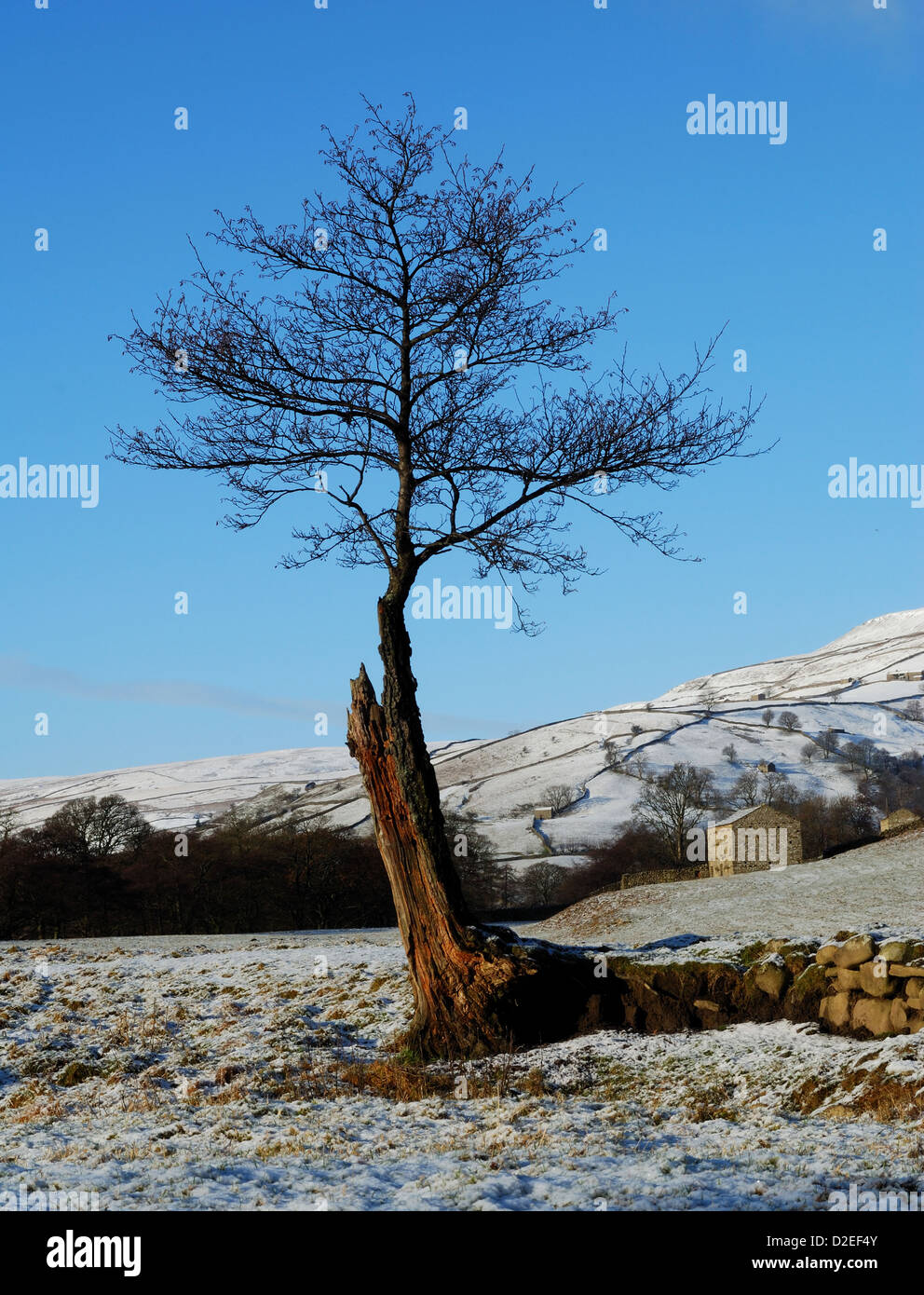 Snow scene yorkshire dales hi-res stock photography and images - Alamy
