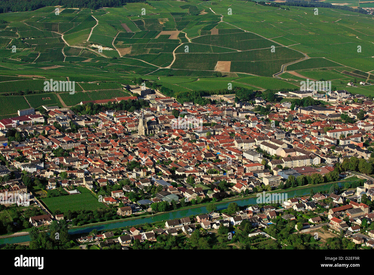 France, Marne (51), Ay village of Champagne vineyards Stock Photo - Alamy