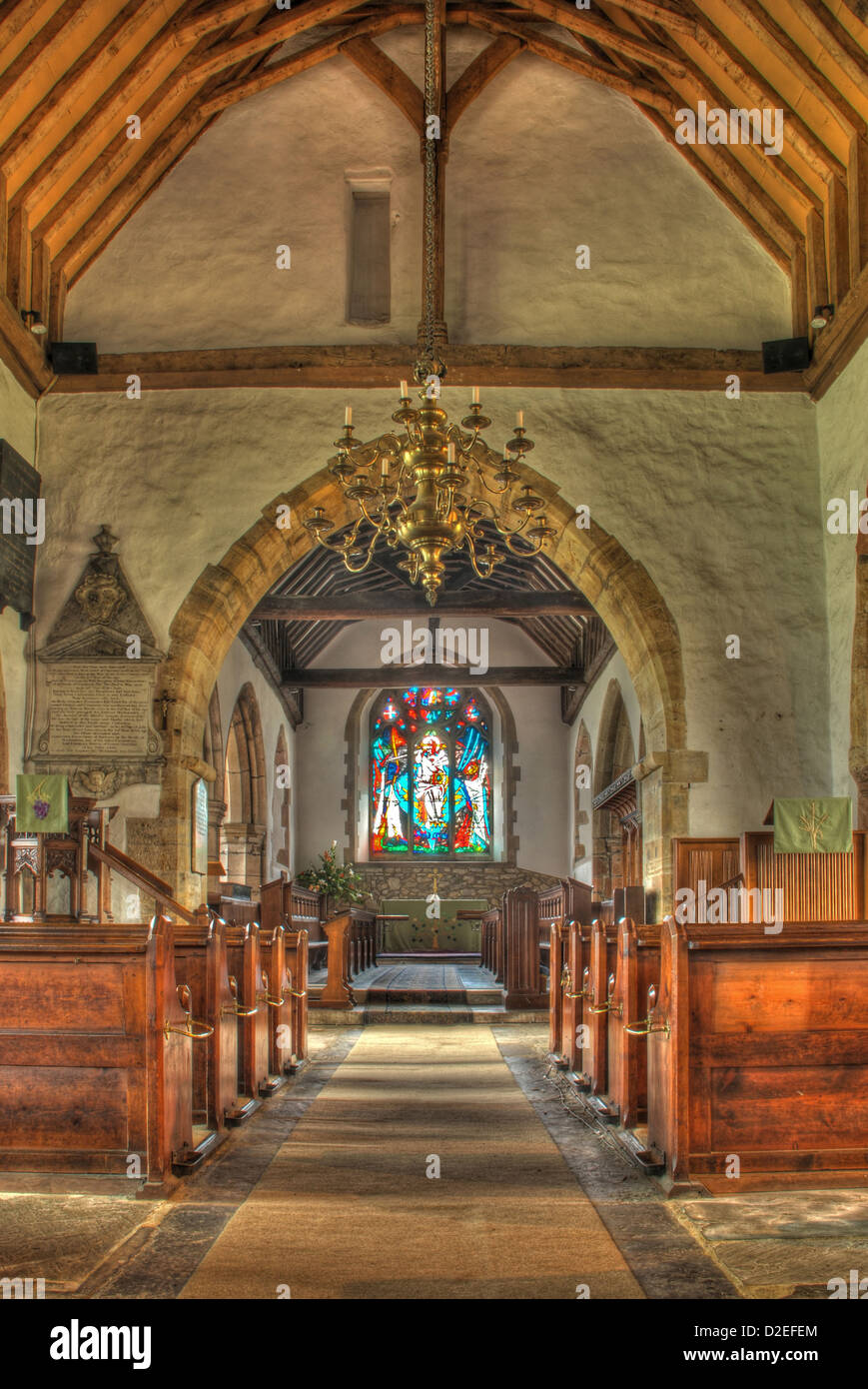 St Michaels and all angels church in Marden in Kent Stock Photo - Alamy
