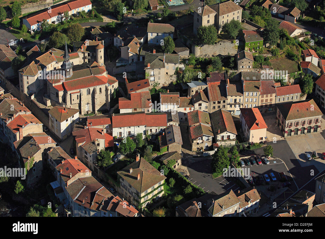 Charming village in the valley of the dore hi-res stock photography and ...