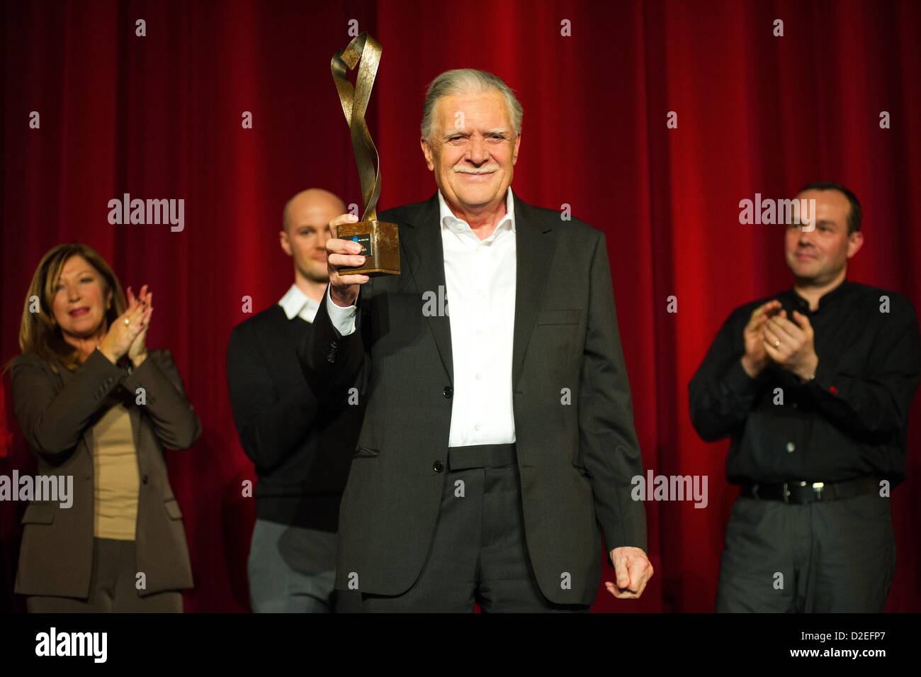 Cameraman Michael Ballhaus recieves the prize of honour during the ...