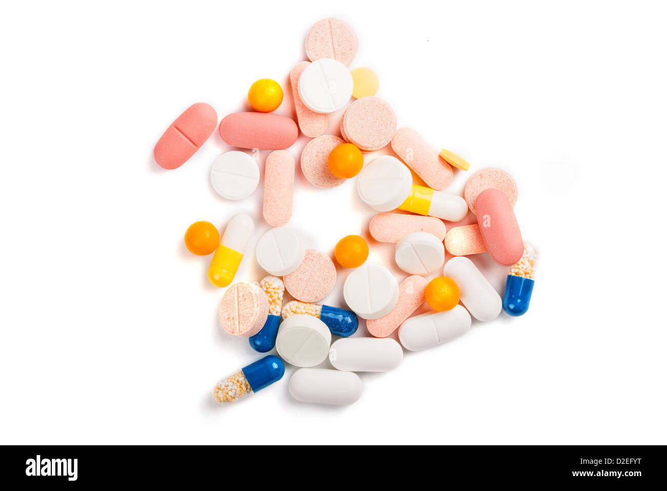 Assorted medical drugs blister hi-res stock photography and images - Alamy