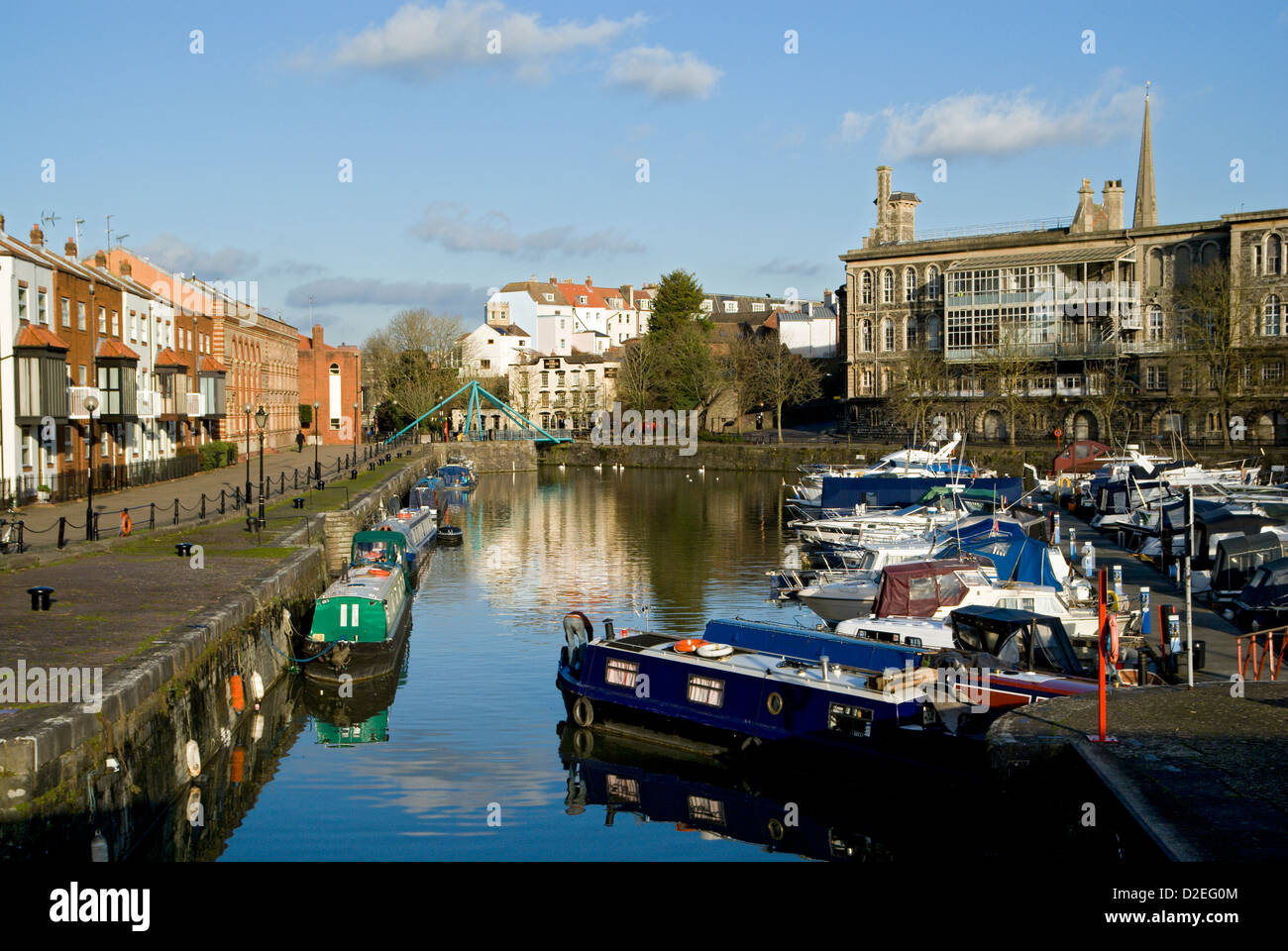 ostrich inn bathurst basin bristol docks england Stock Photo - Alamy