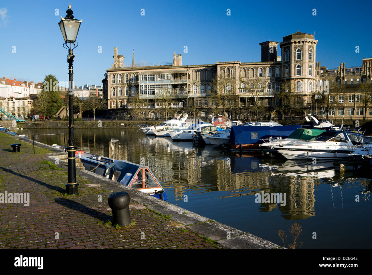 bathurst basin bristol docks england Stock Photo - Alamy