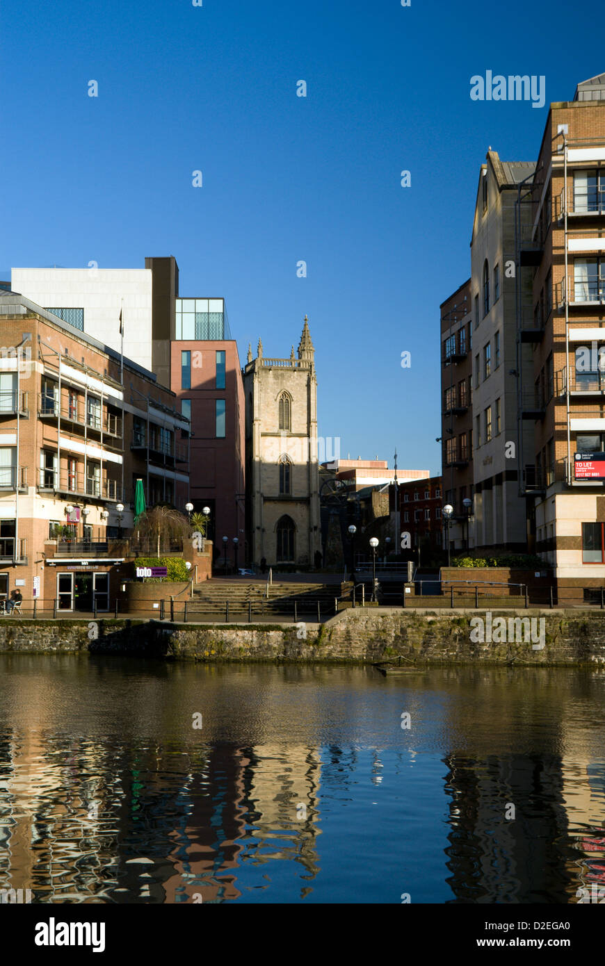 church of st thomas the martyr redcliffe wharf taken from welsh back ...