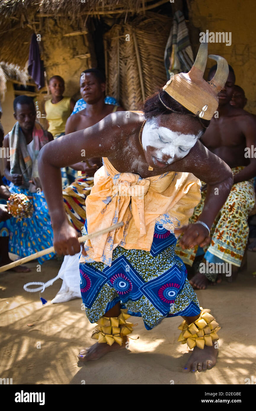 Benin, Mono county, Grand Popo, Tchamba Mami covent, a vadounsi ...