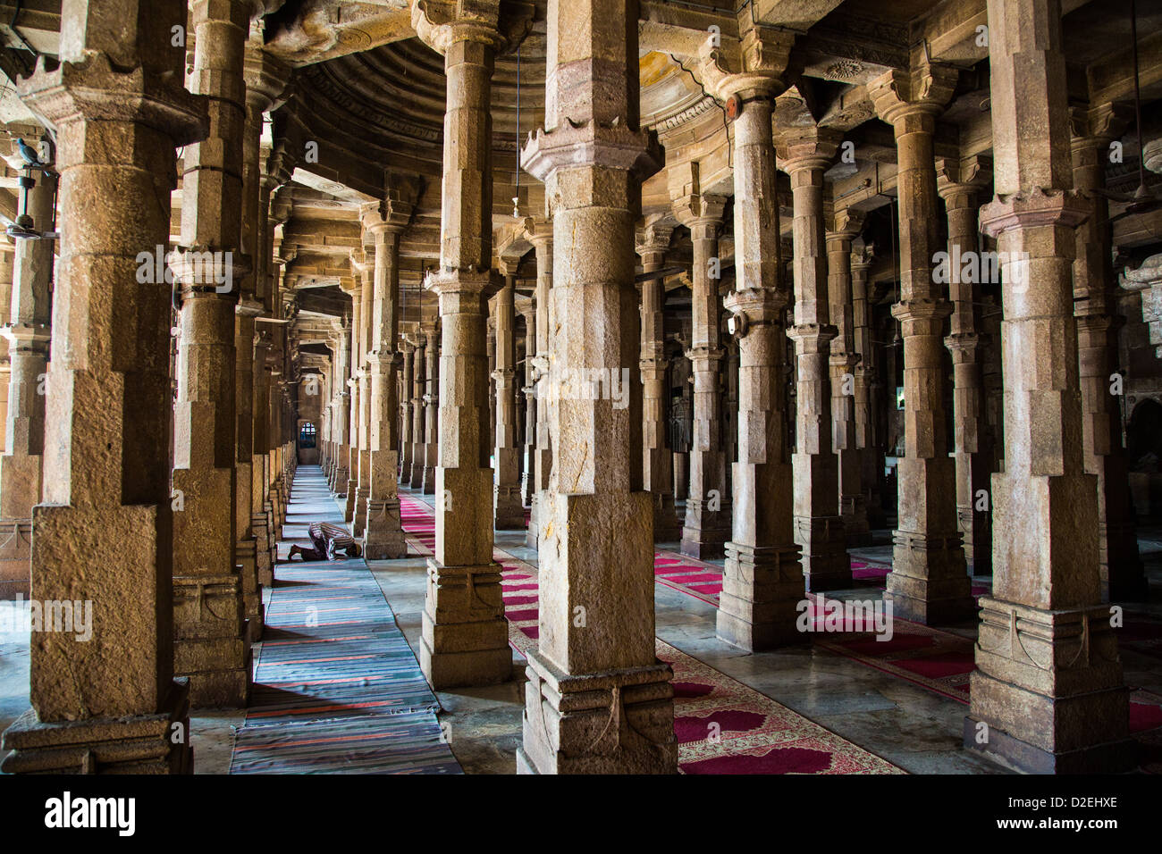 Jama Masjid or Friday Mosque, Ahmedabad, Gujarat, India Stock Photo - Alamy