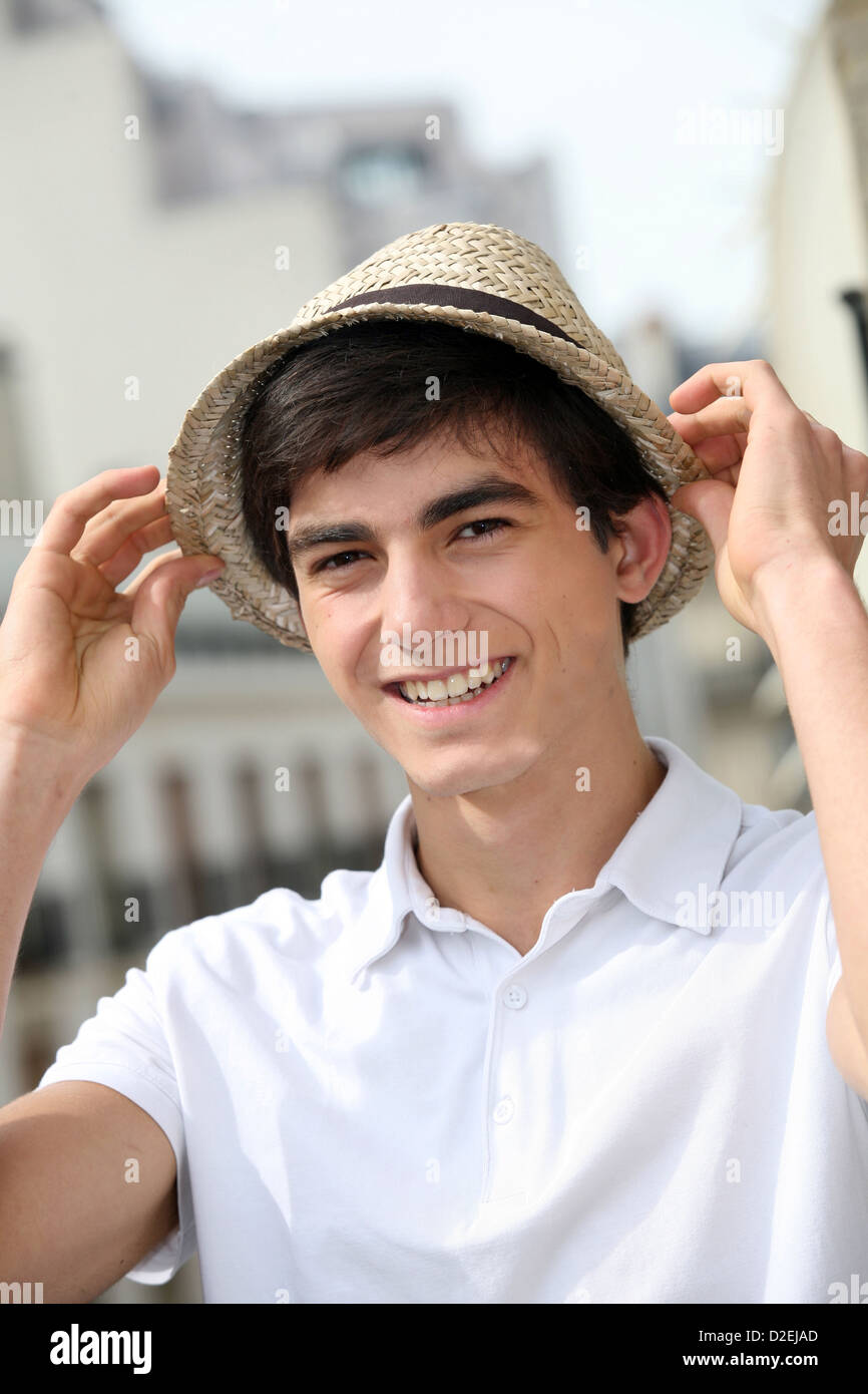 PORTRAIT OF A TEENAGER Stock Photo - Alamy