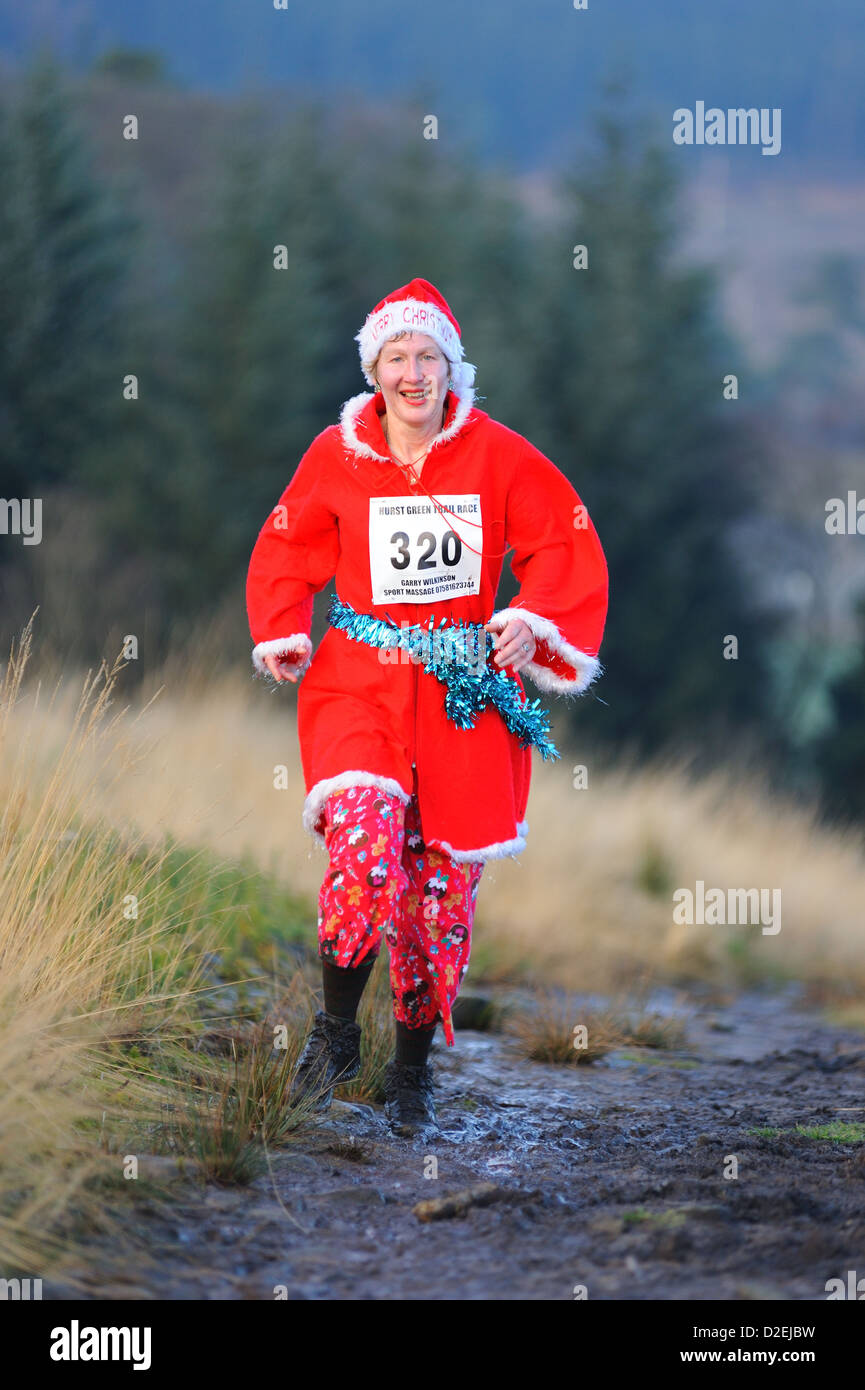 Woman running in fancy dress hi-res stock photography and images - Alamy