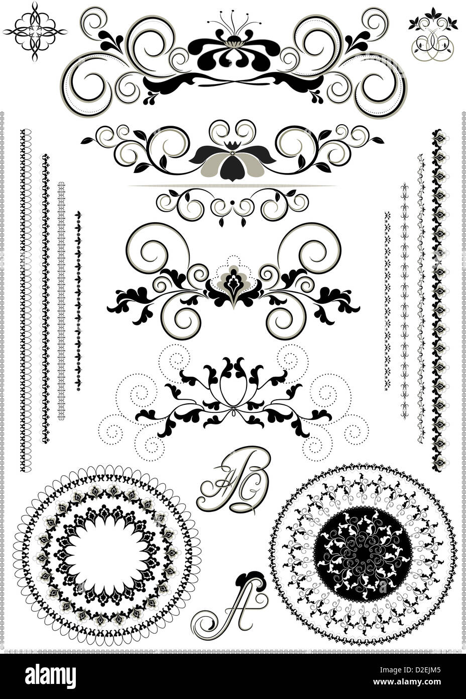 Calligraphy Border Designs Free Download