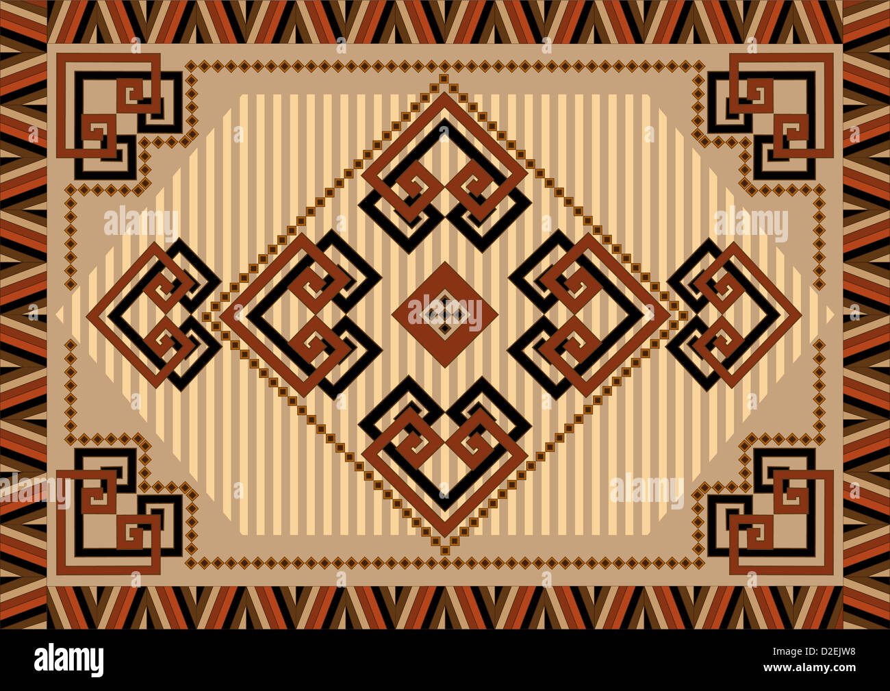 Oriental rug designs hi-res stock photography and images - Alamy